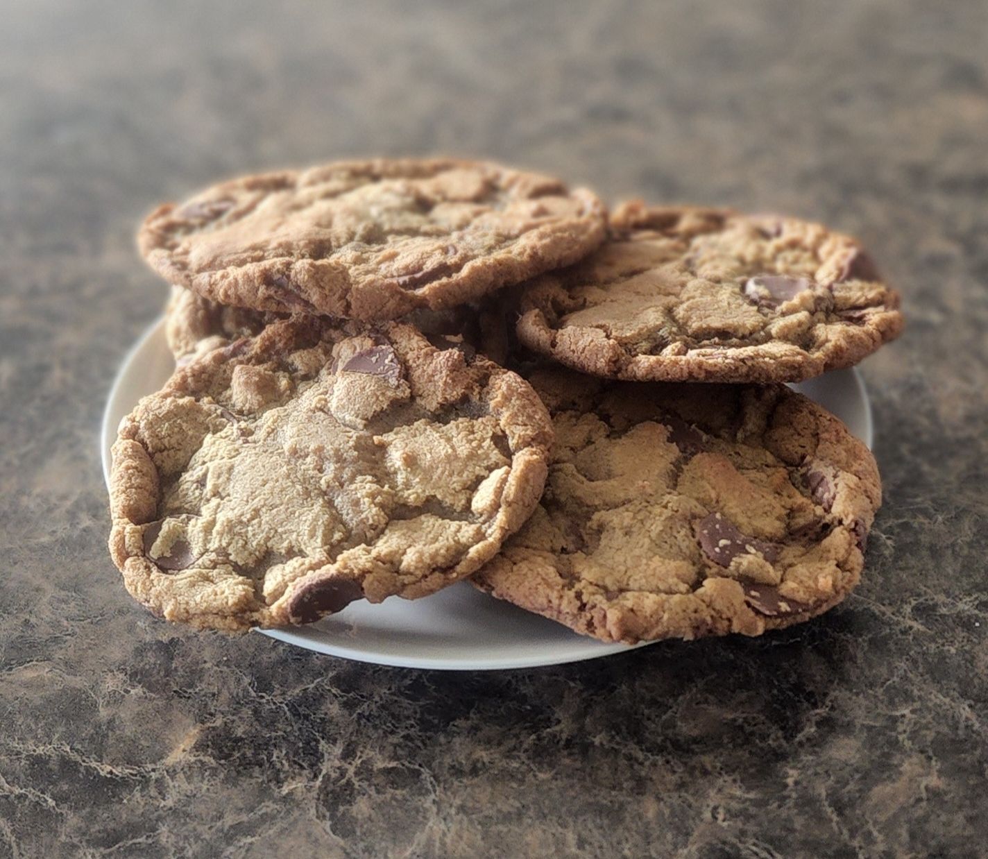 Chewy choc chuck biscuits | bunch