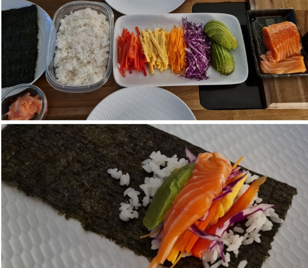 Handroll sushi | bunch