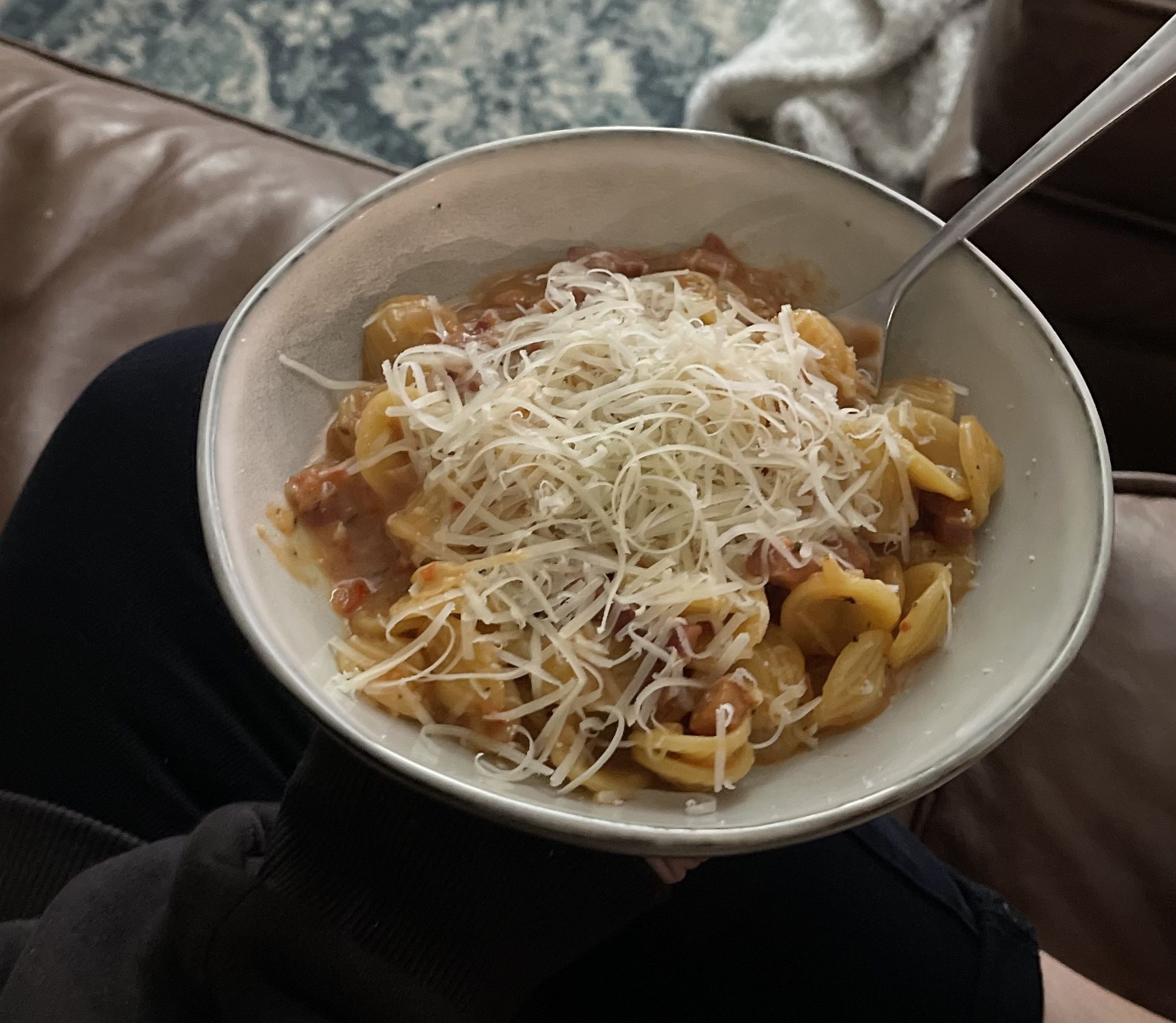 Mascarpone and Pancetta Pasta | bunch