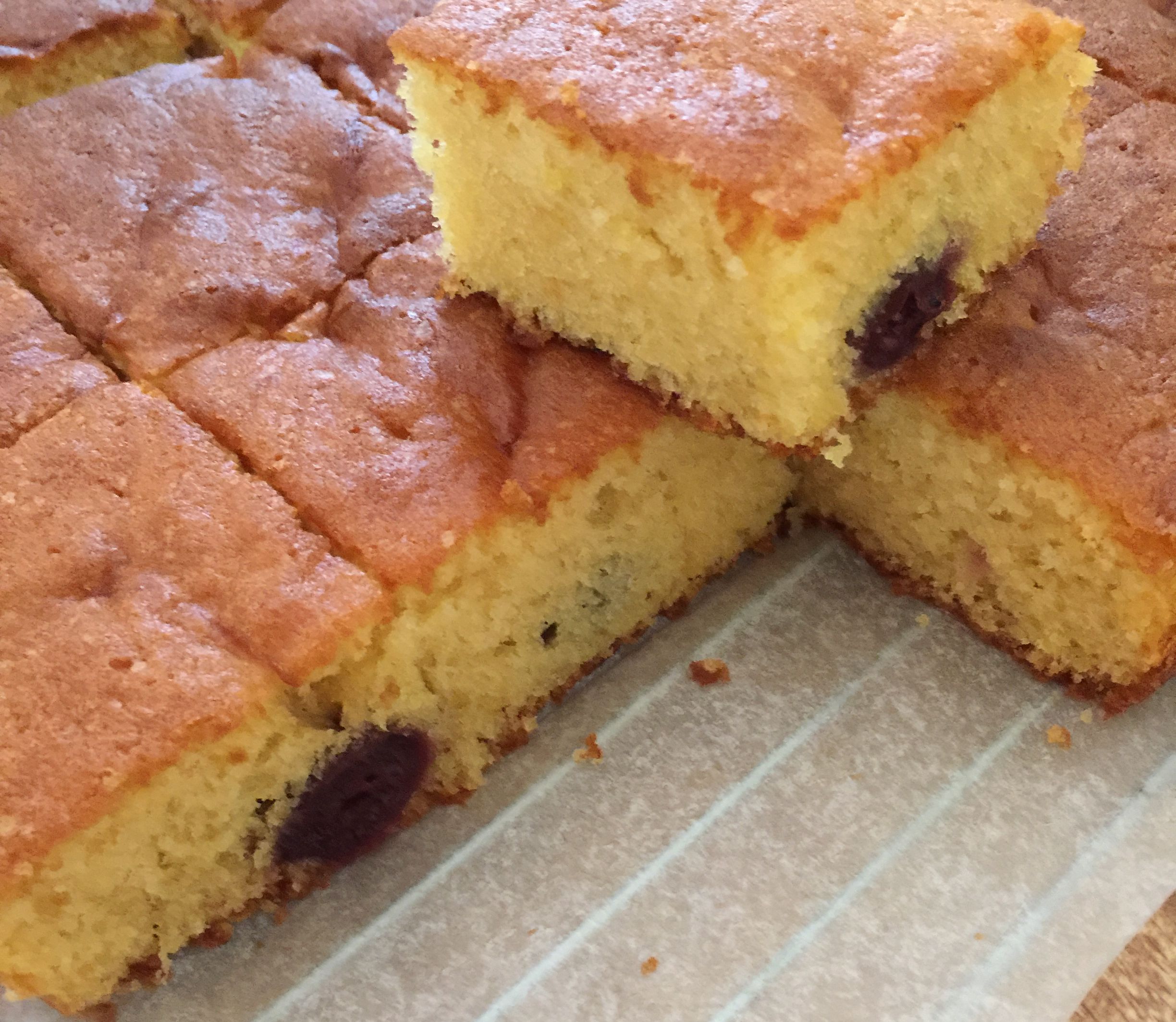 Cherry Tray Cake (Aunt Eva’s) | bunch