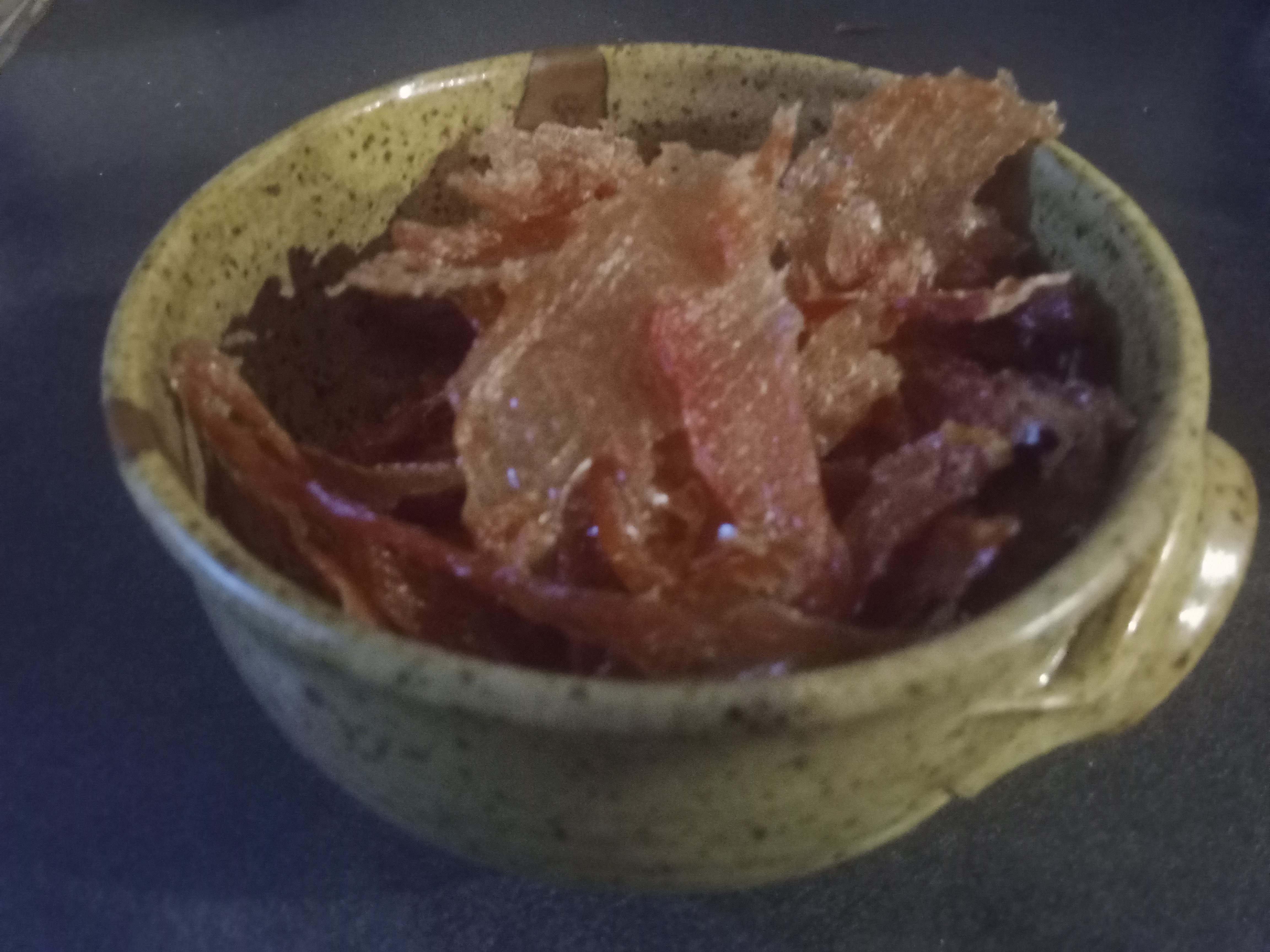 Smokey sweet wild pork jerky | bunch