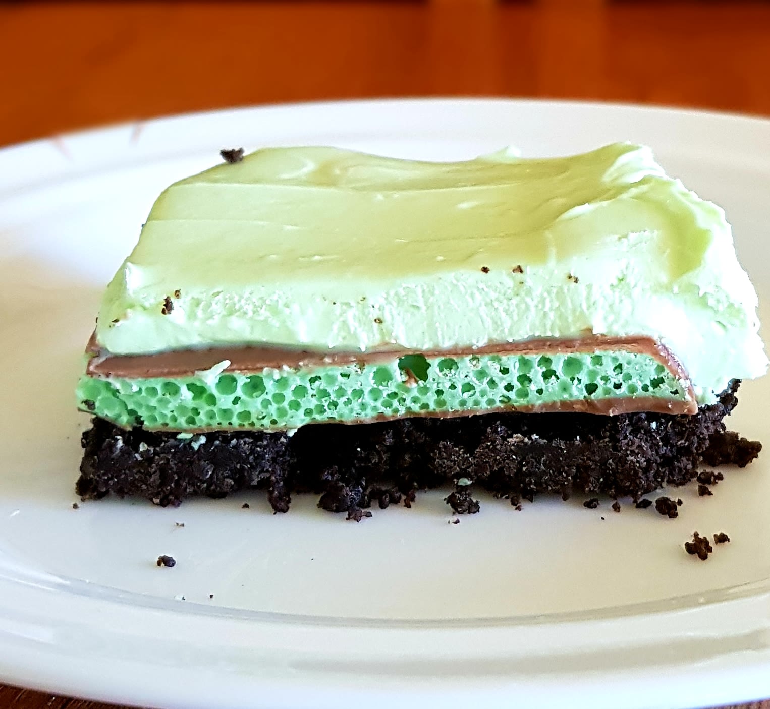 Mint Cheesecake Slice | bunch