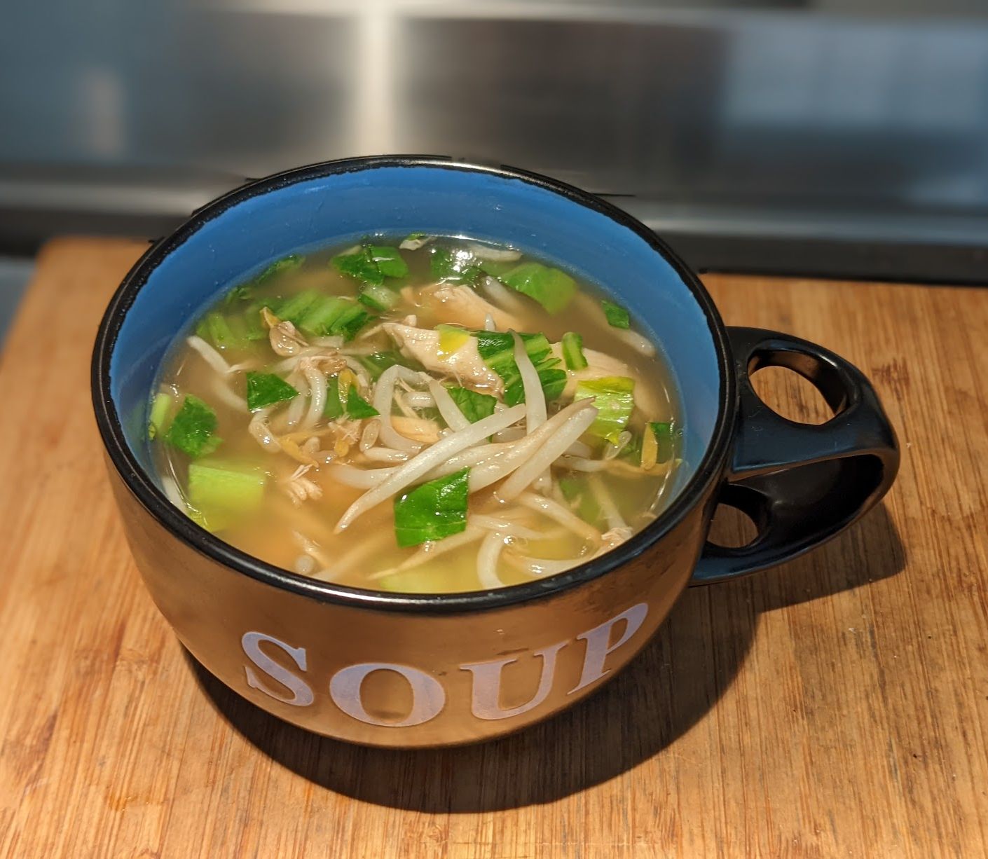 Chicken Bean Sprouts Soup | bunch