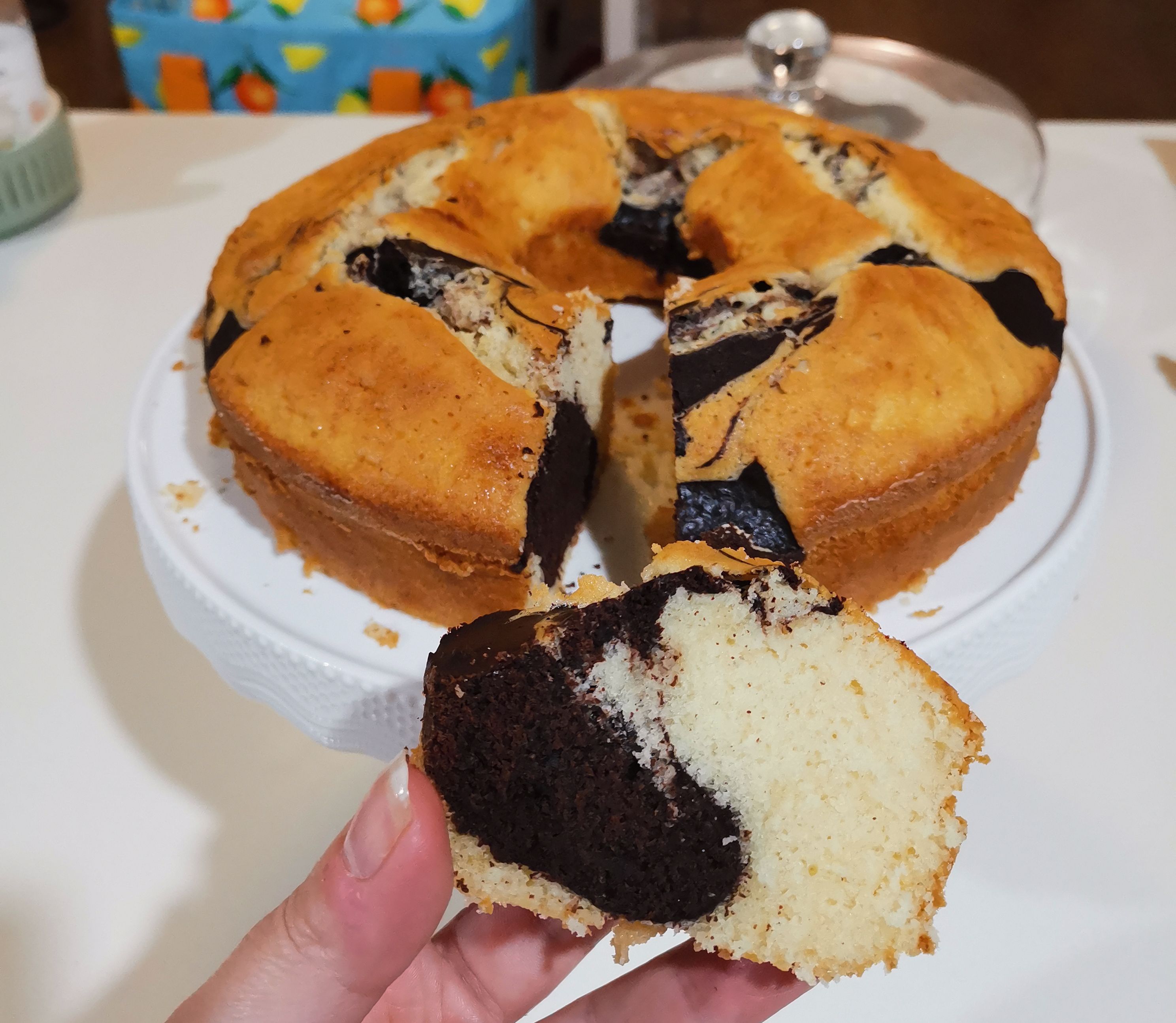 Marbled Ciambellone (Italian cake) | bunch