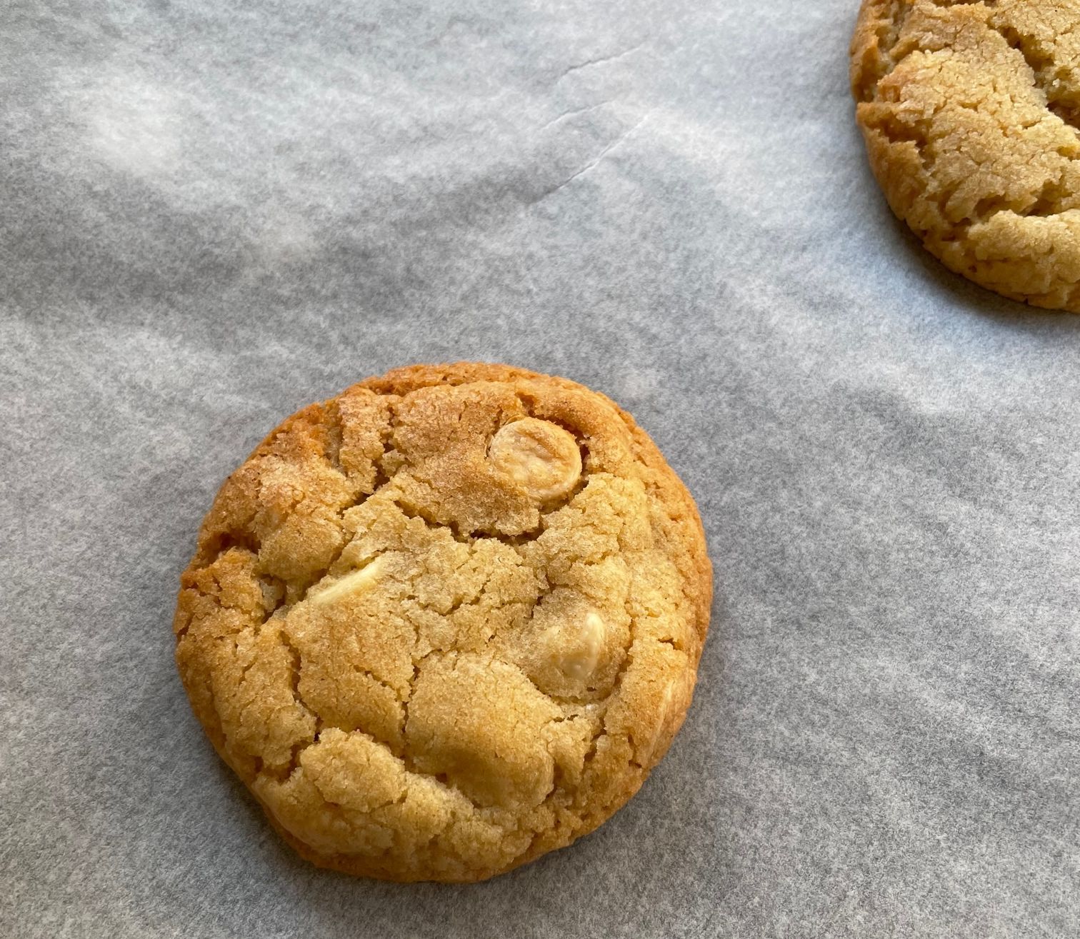 Stuffed White Choc Chip Cookies | bunch