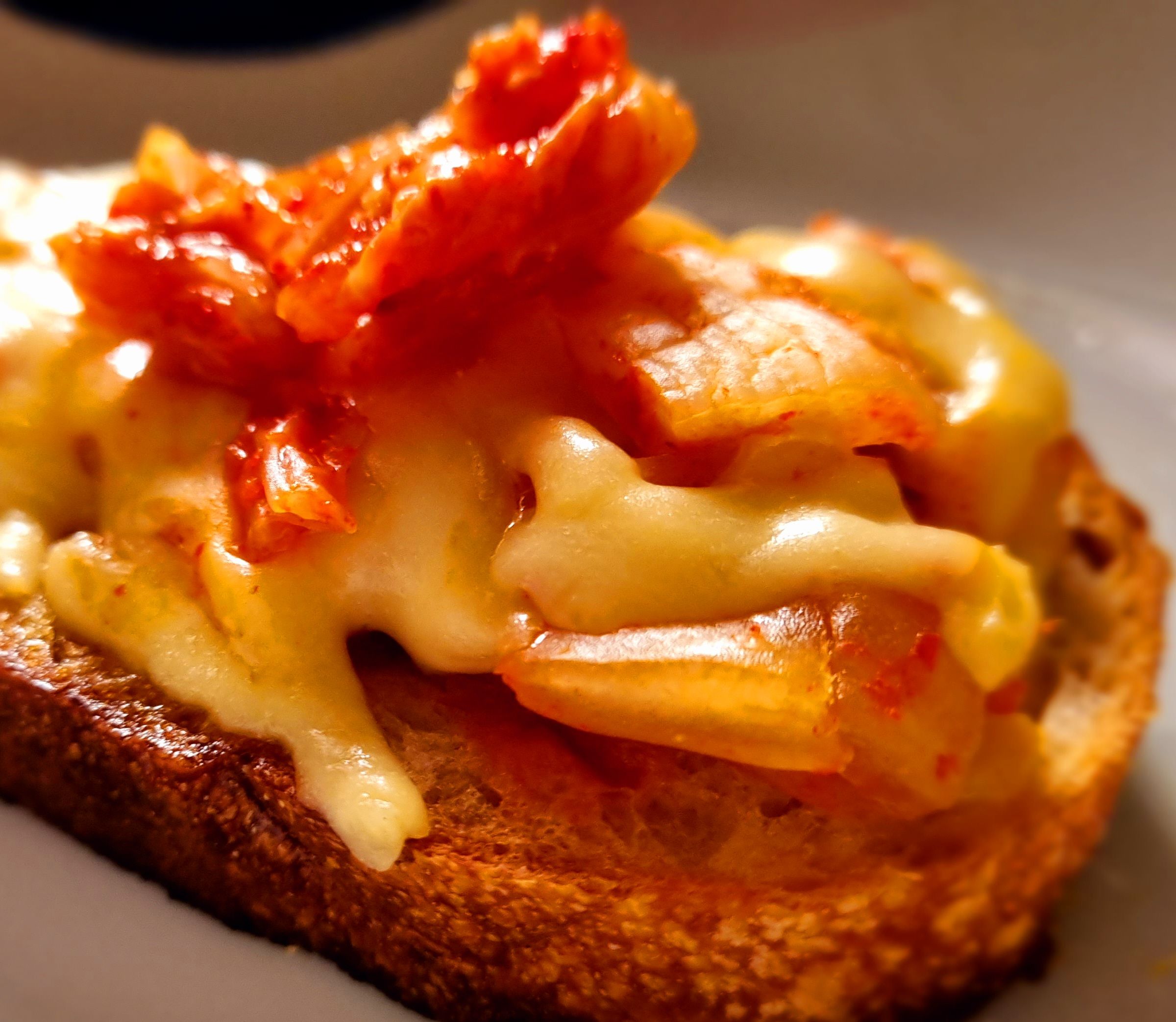 Open-Faced Kimchi Toastie | bunch