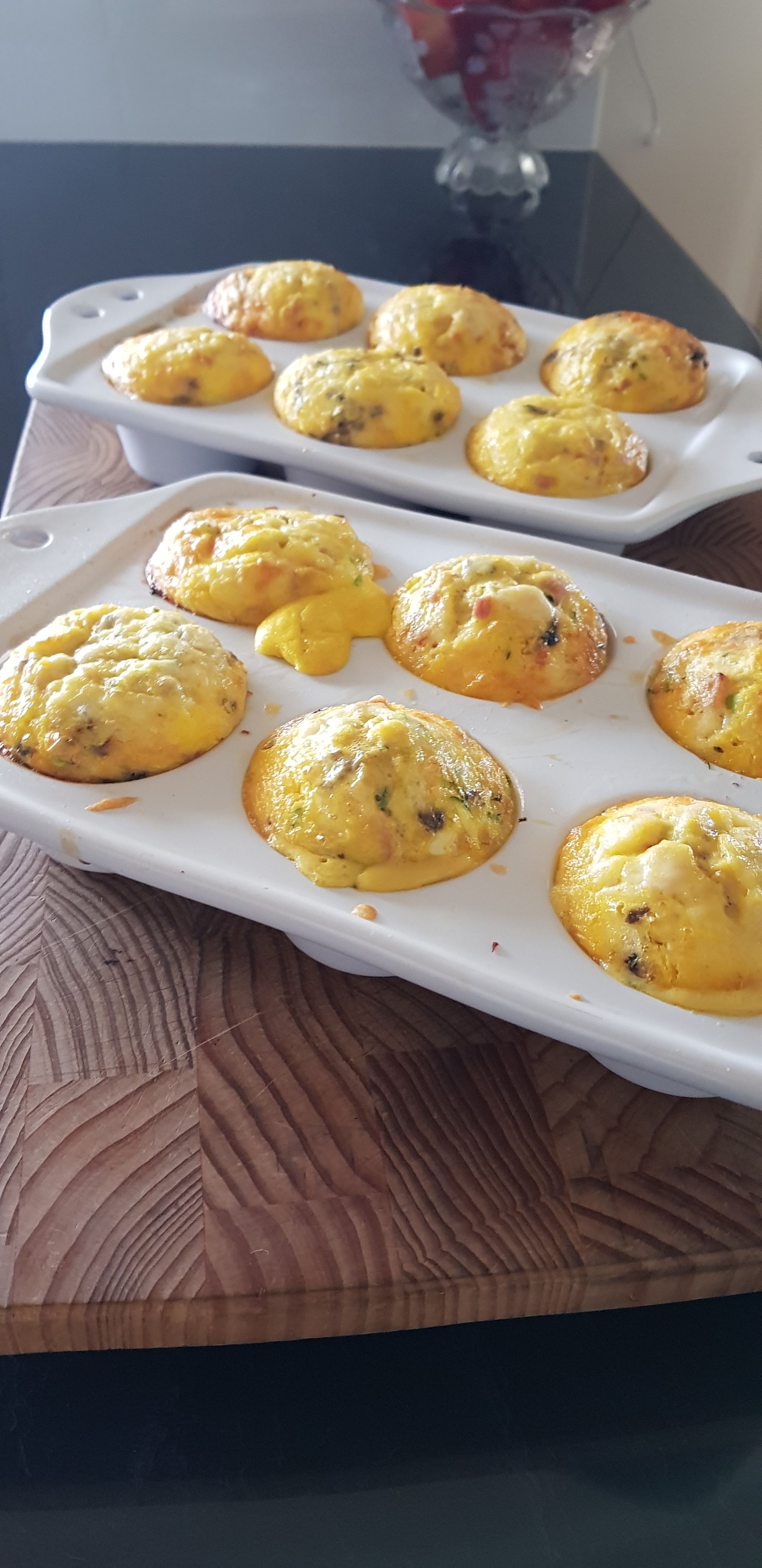 Easy mini crustless quiche | bunch