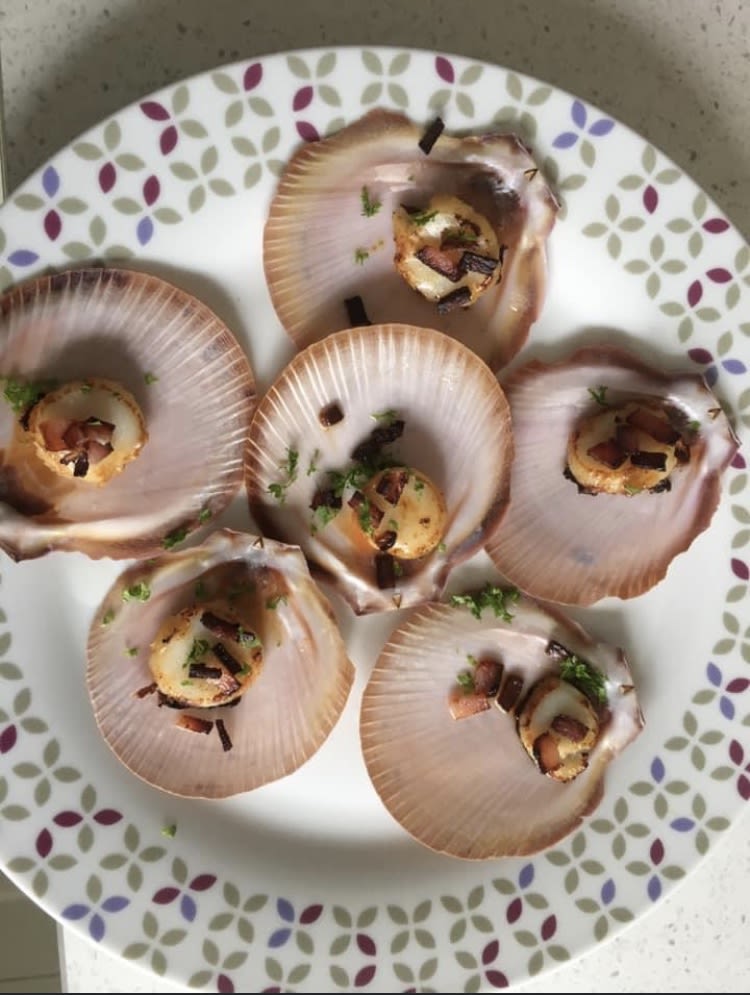 Scollop entree for 1 | bunch