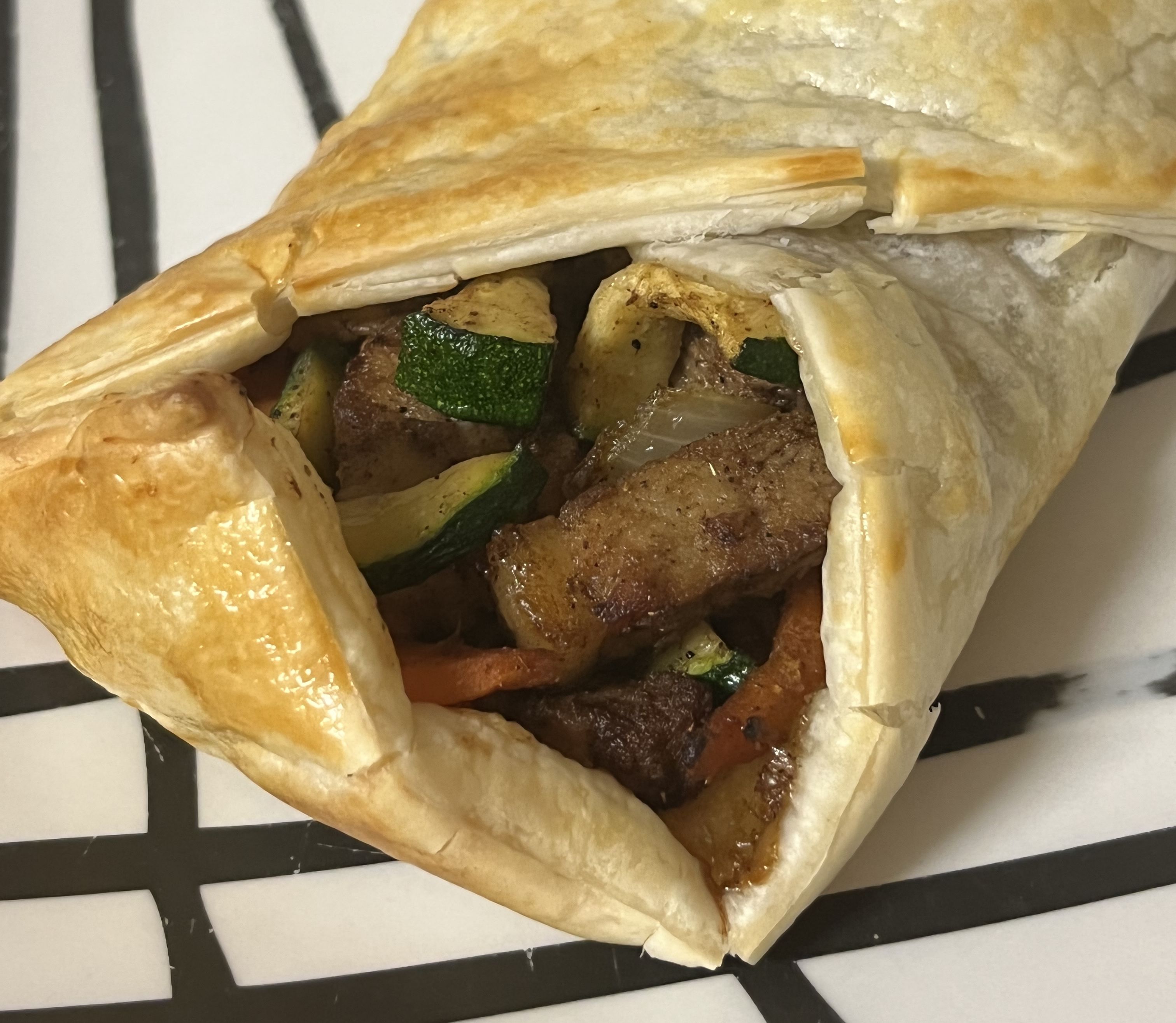 Five Spice Honey Pork Wraps | bunch