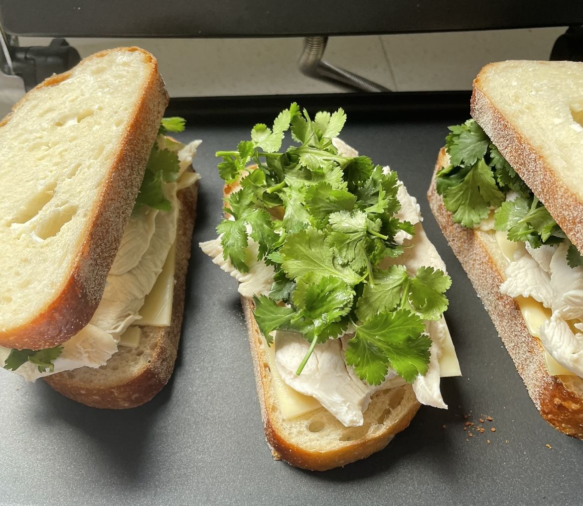 Chicken Asian Toasted Sandwich | bunch
