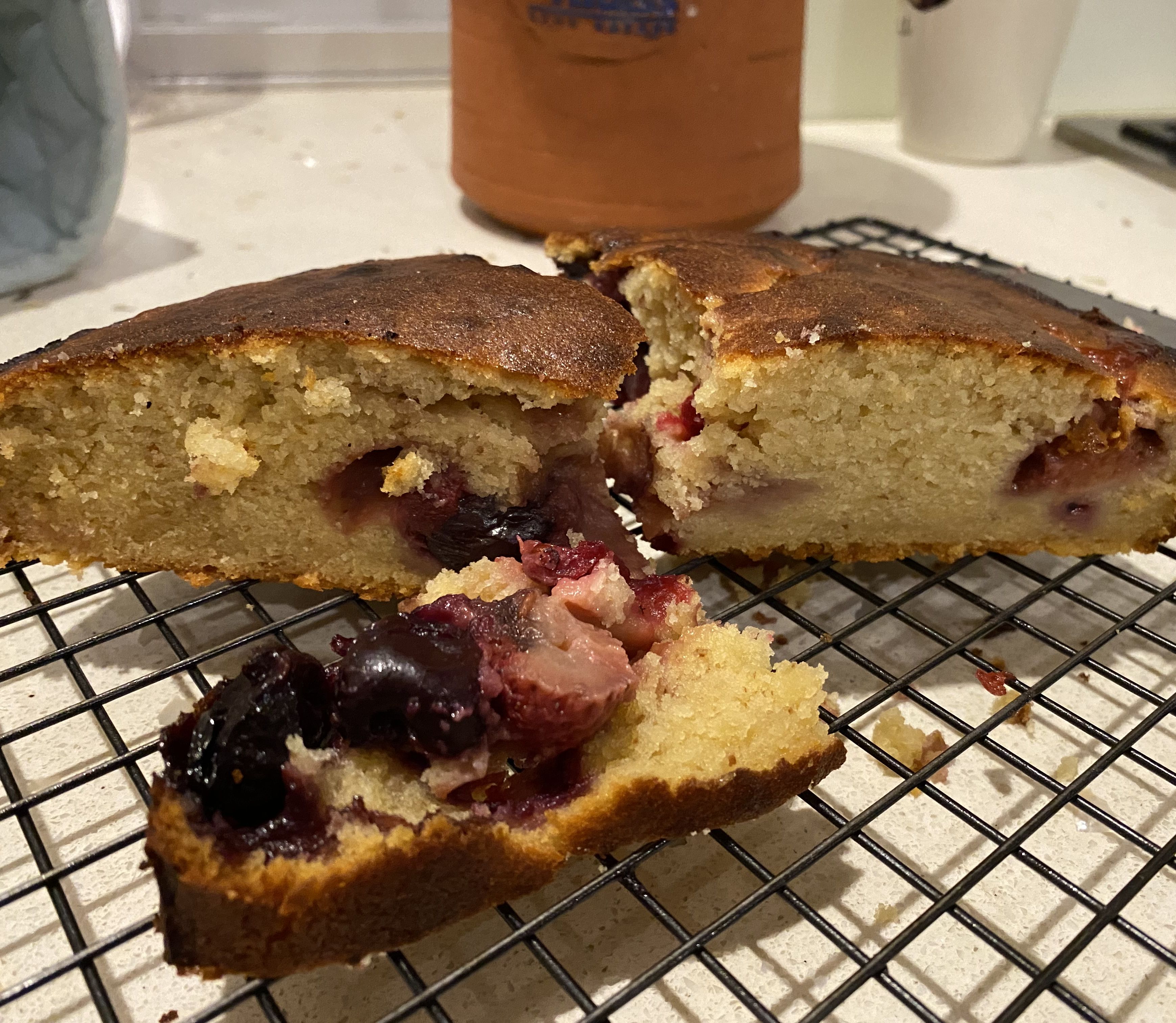 Pear Cake with Ruby Fruit | bunch