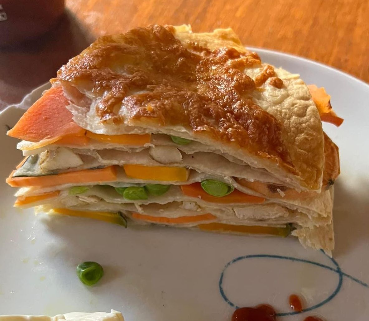 Chicken and Veggie Stack | bunch