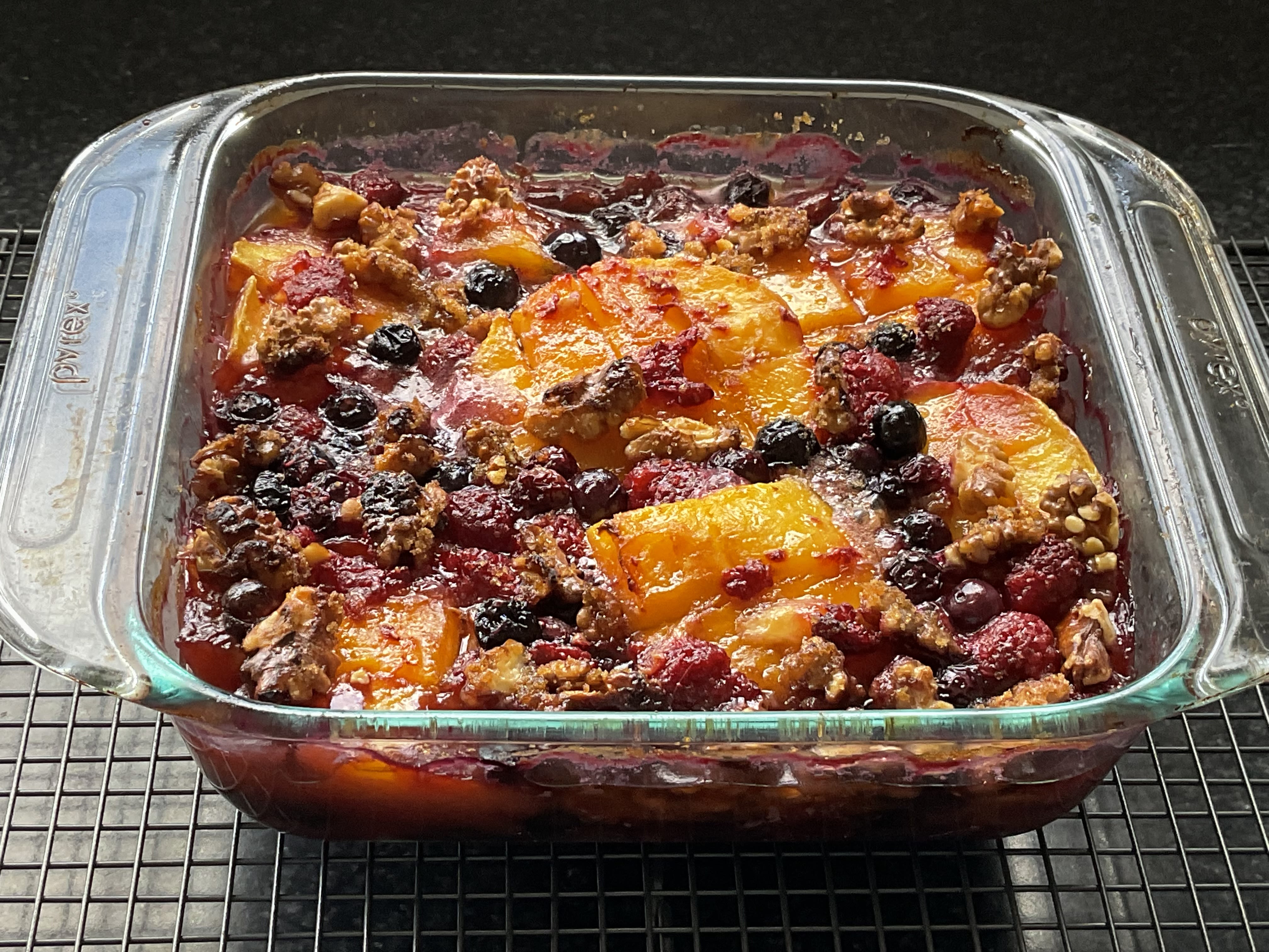 Baked Fruit with Walnuts | bunch
