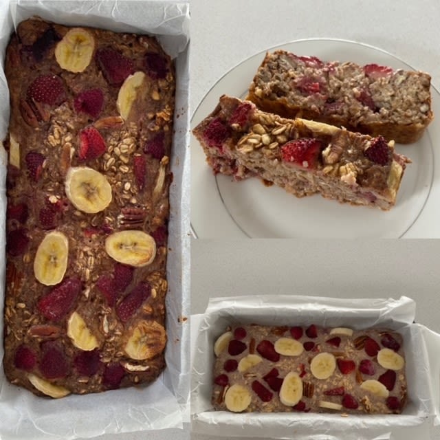 Berry Delicious Oat Breakfast Slice | bunch