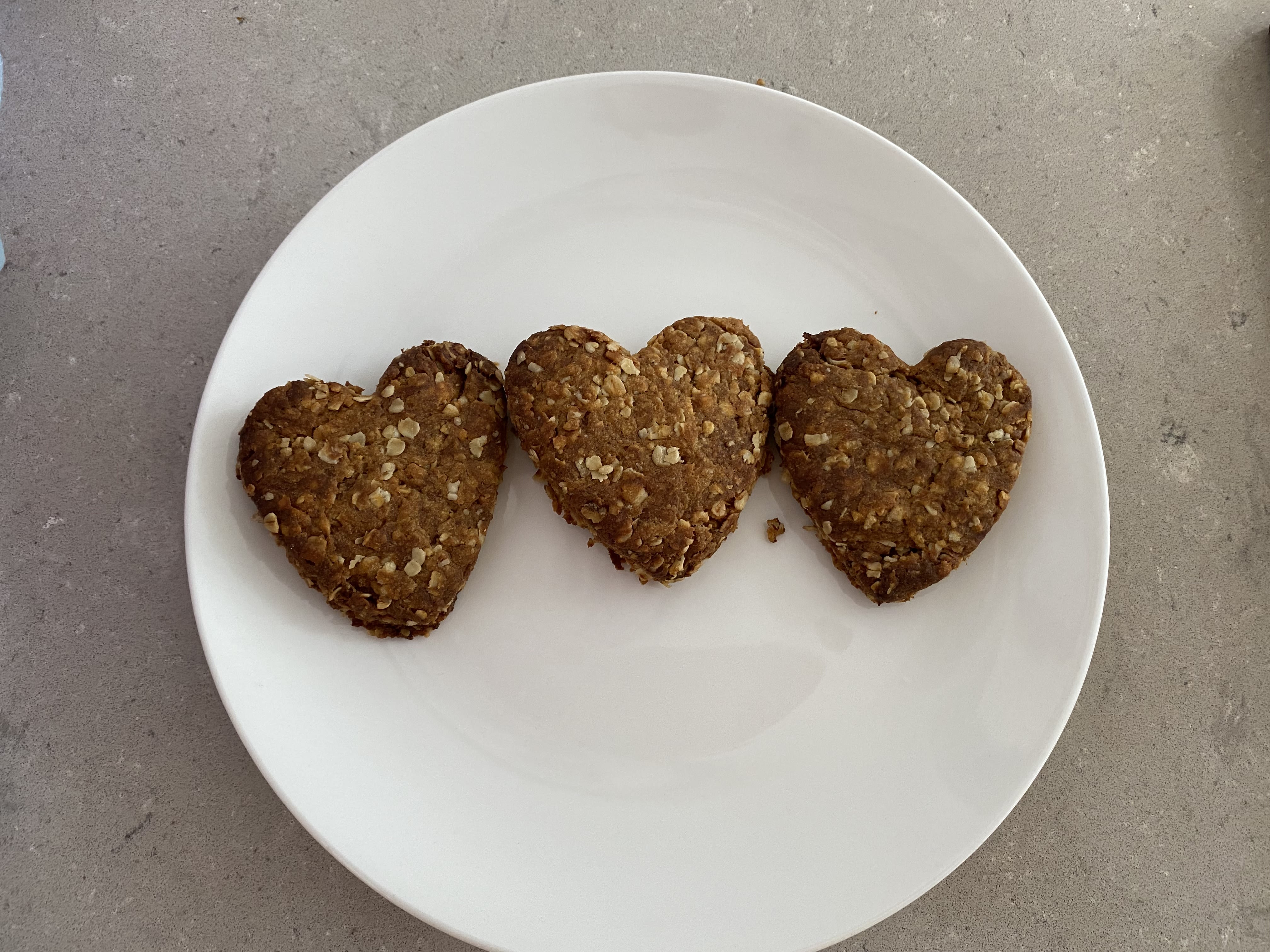 Heart Oat Cookies | bunch