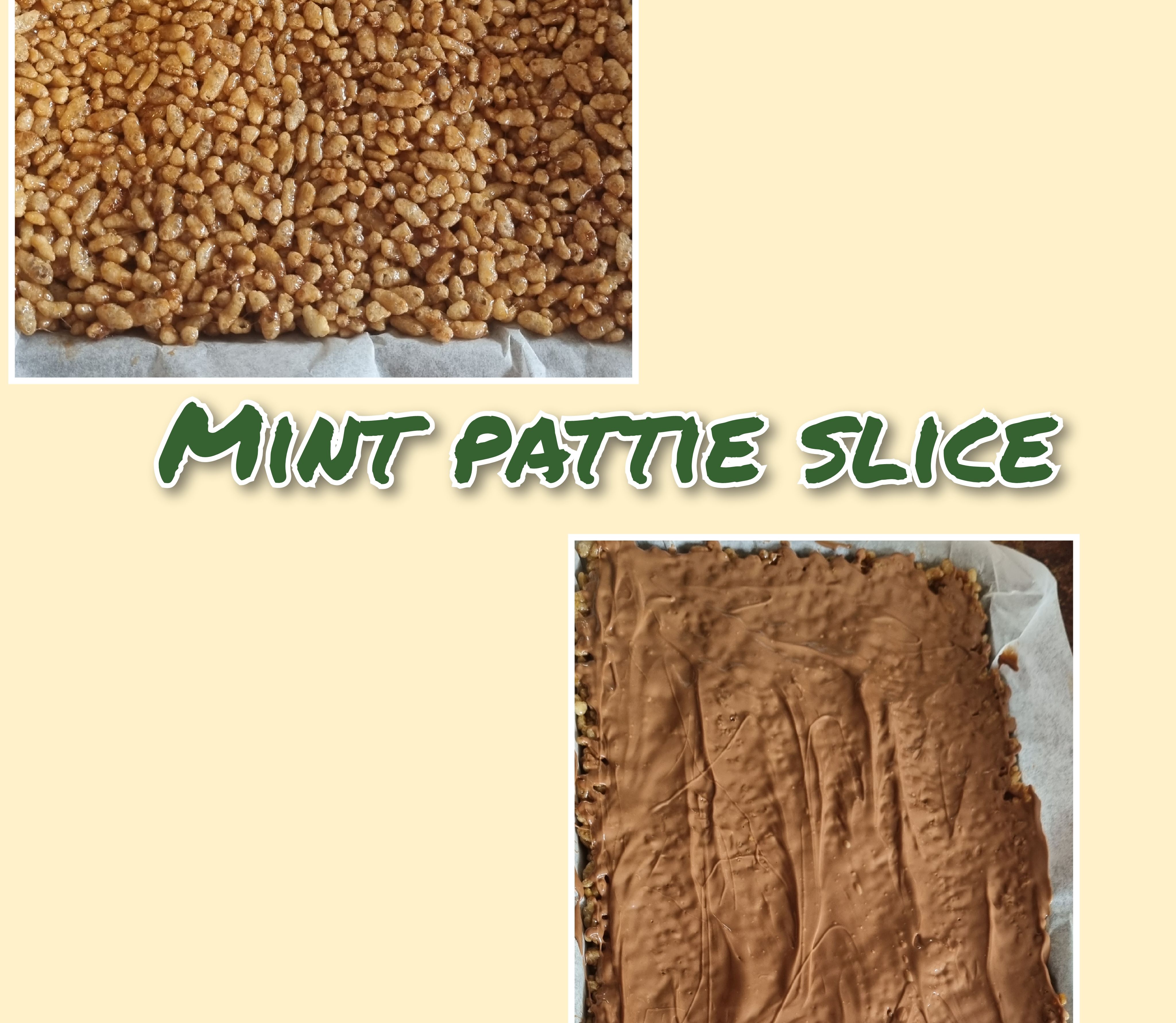 Mint pattie slice | bunch