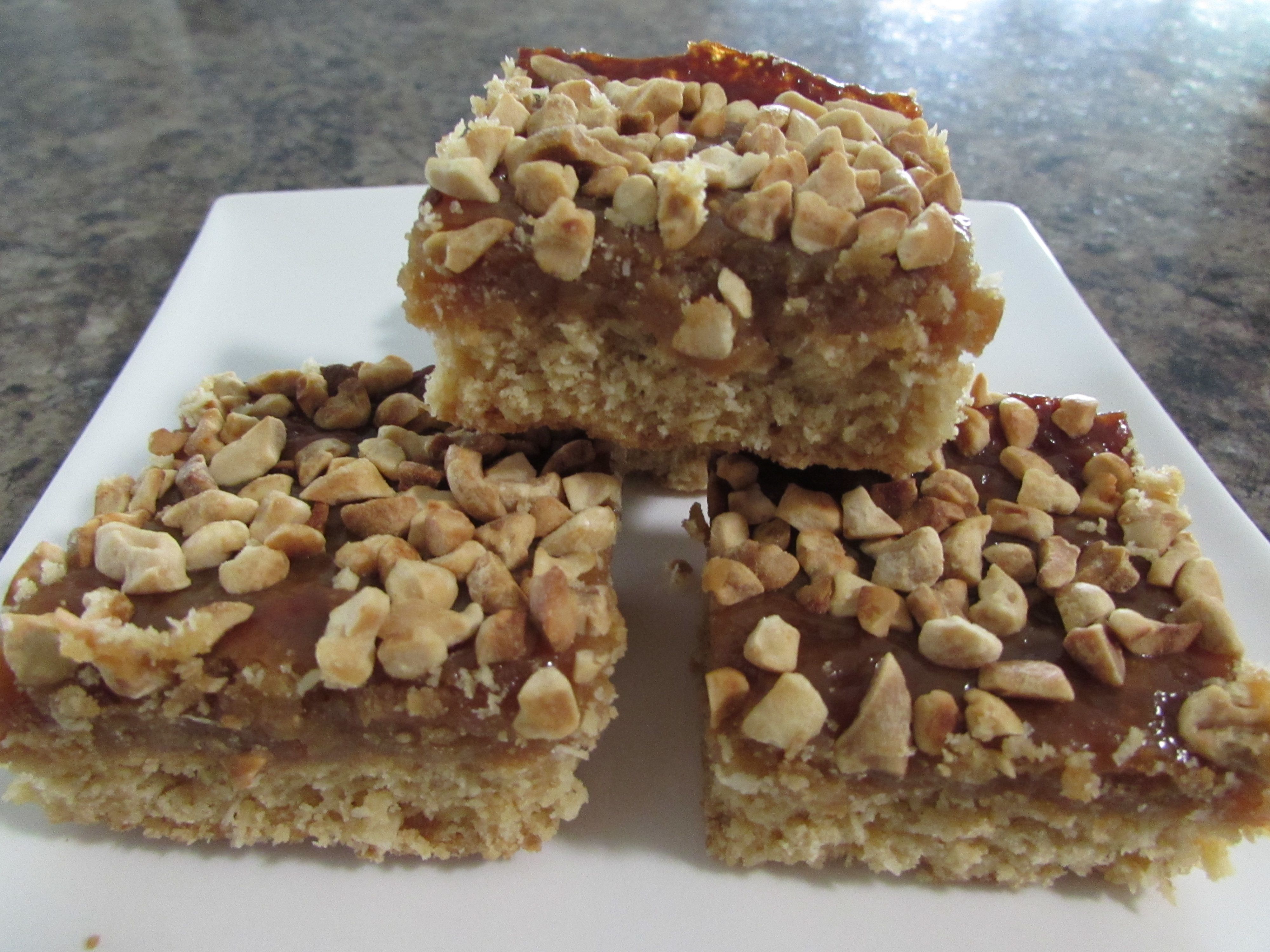 Peanut Caramel Slice | bunch