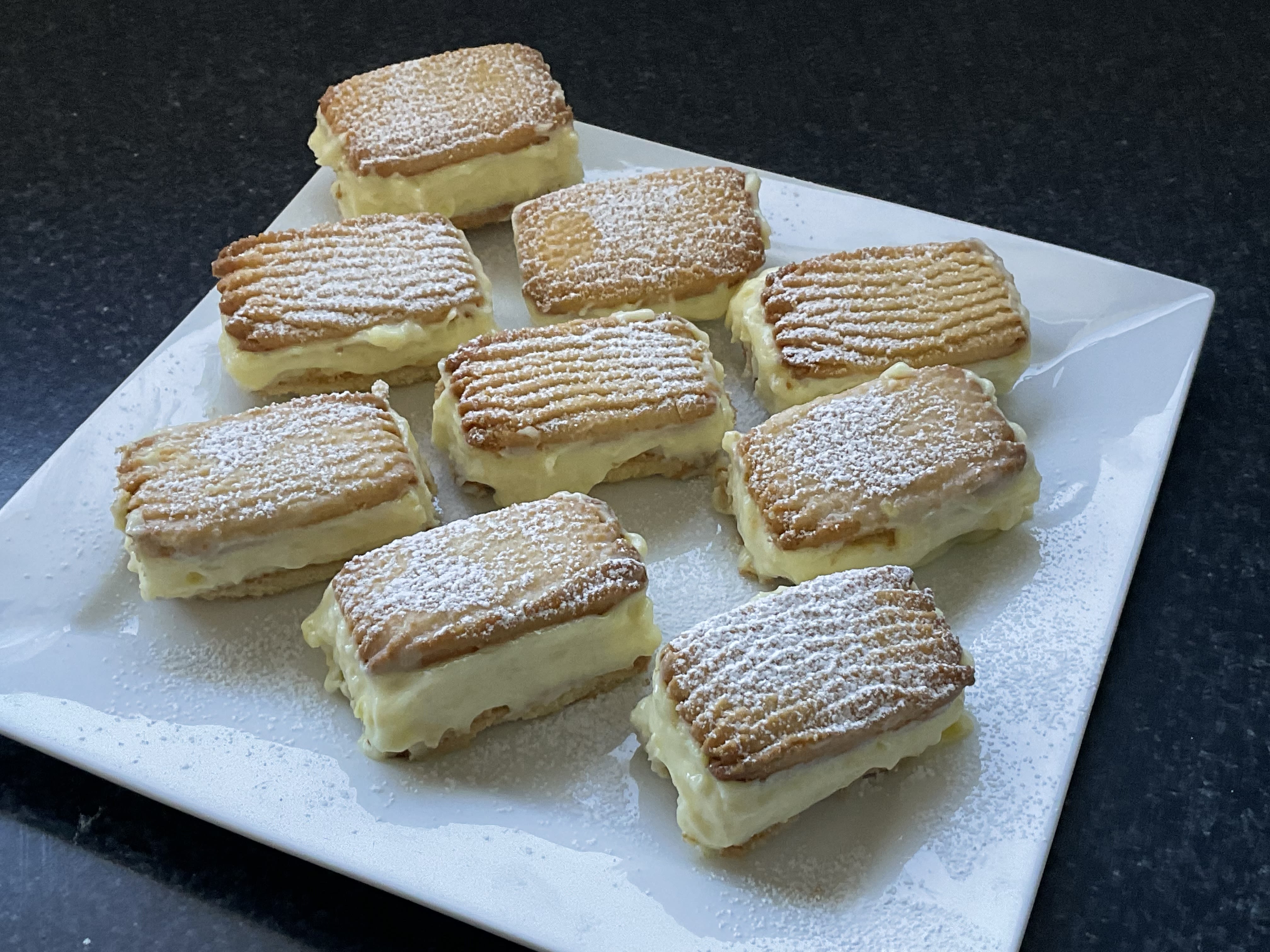 Banana Cream Biscuits | bunch