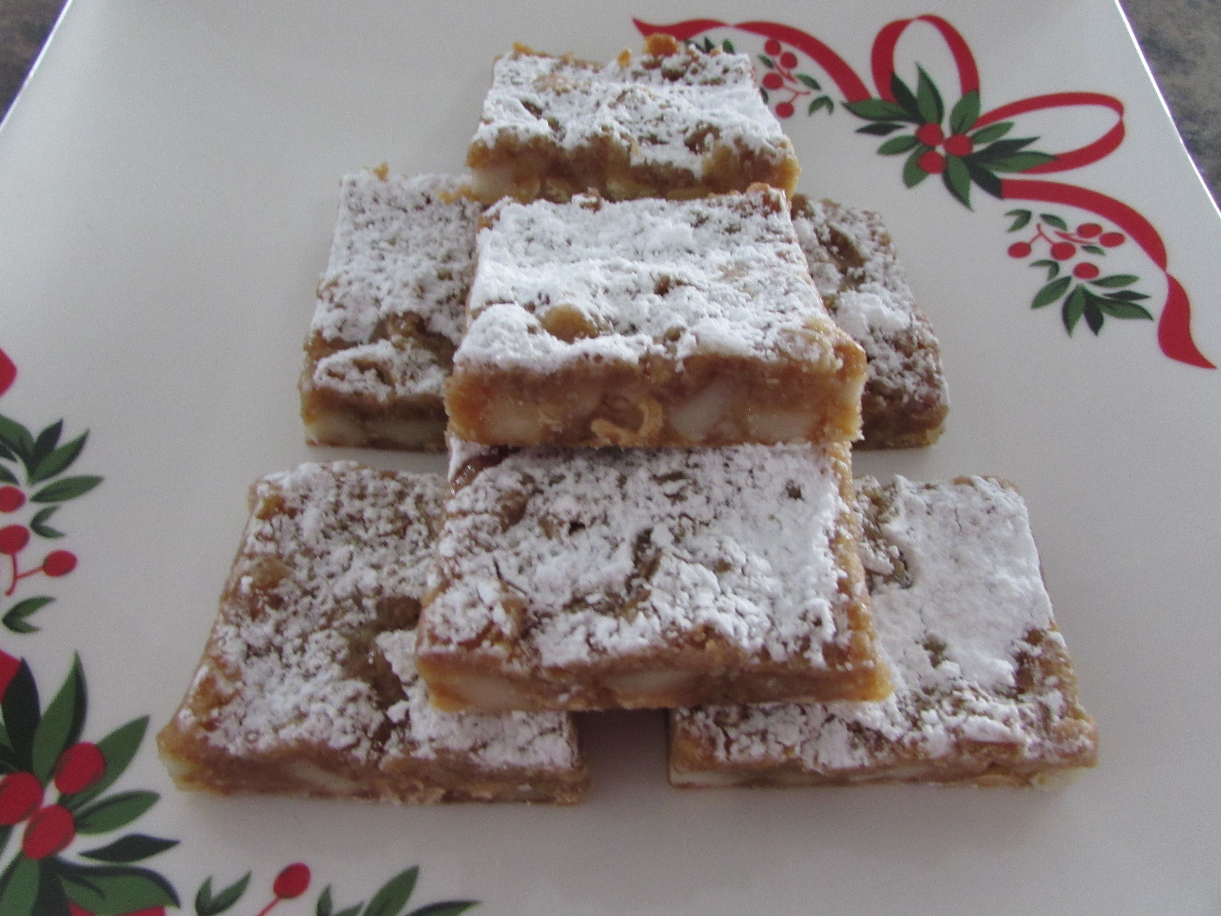 White Chocolate Coconut Buttery Slice | bunch