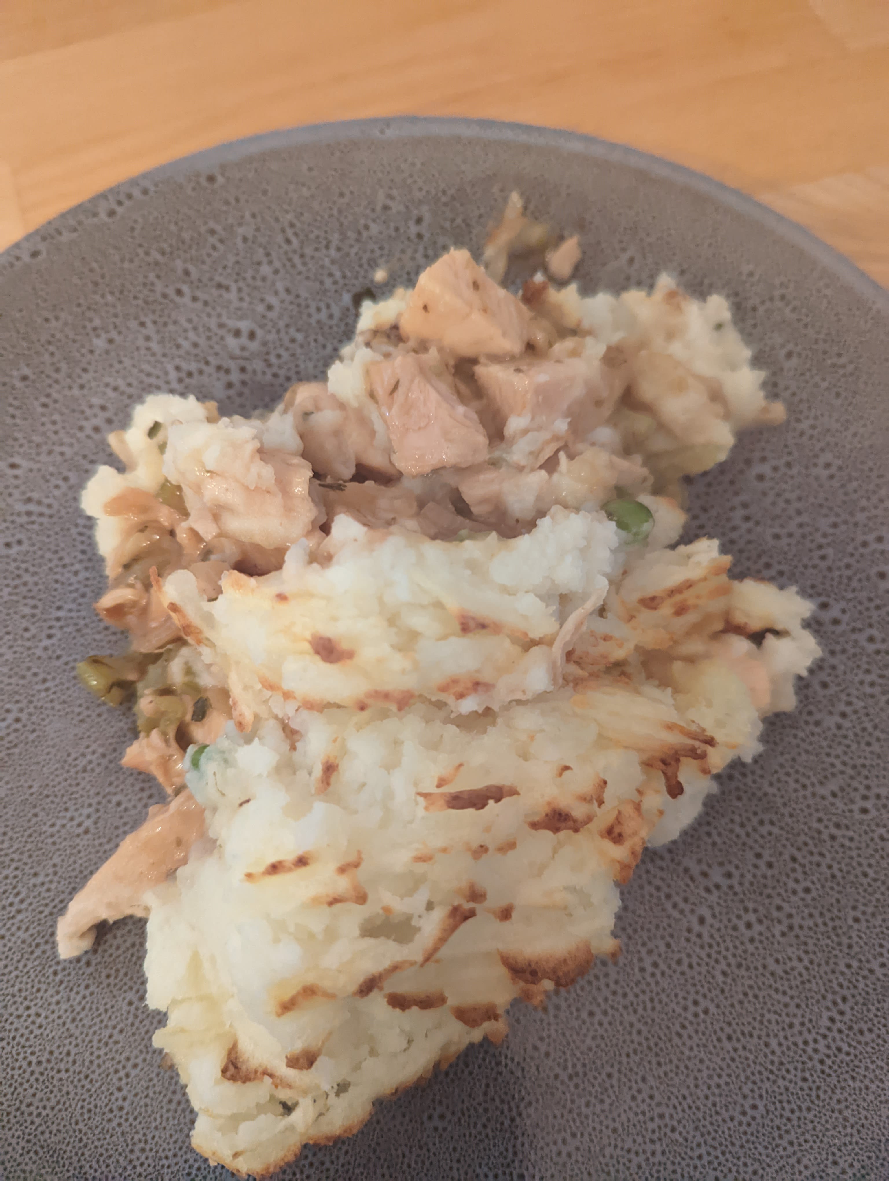 Chicken in beer with mash topping | bunch