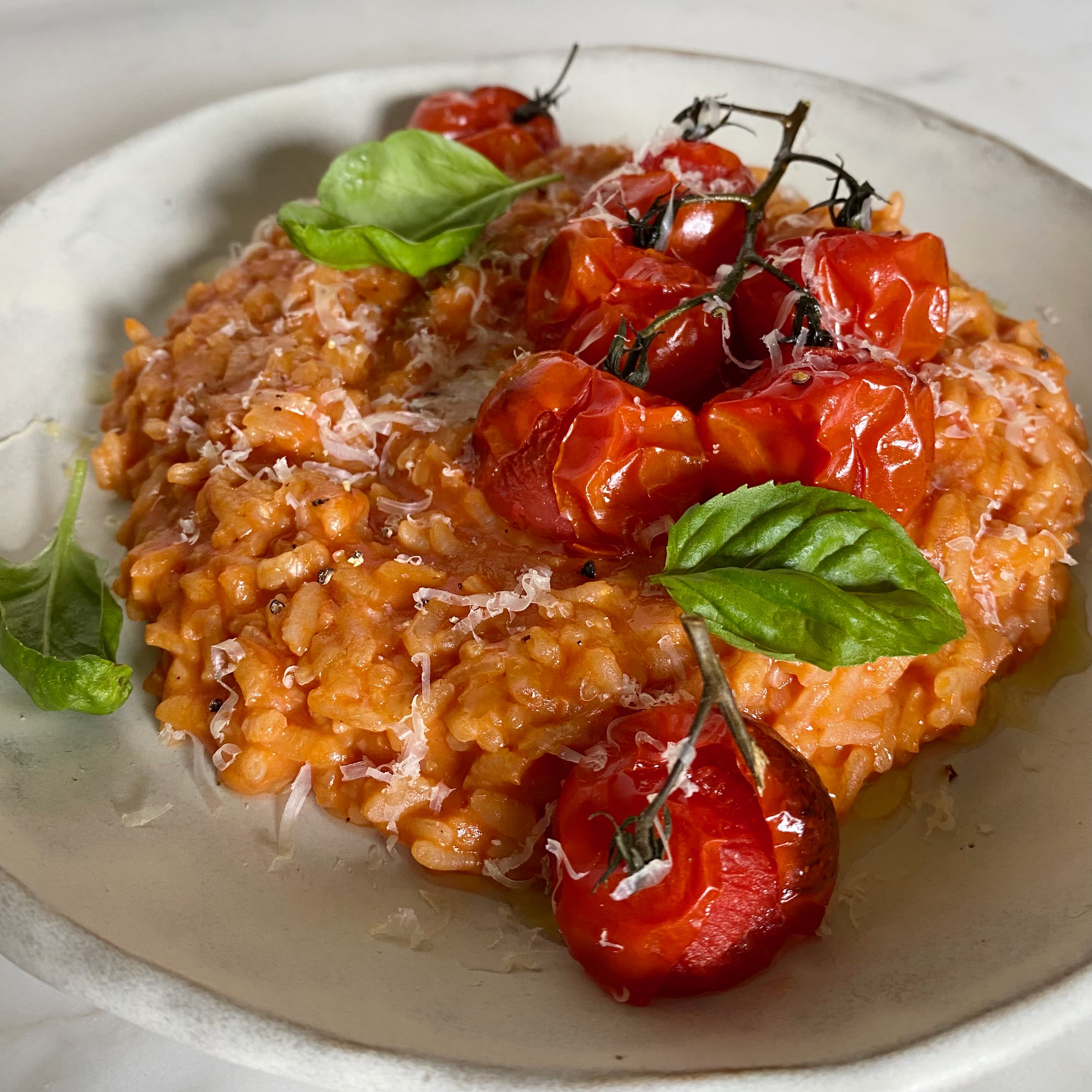 Baked tomato risotto | bunch