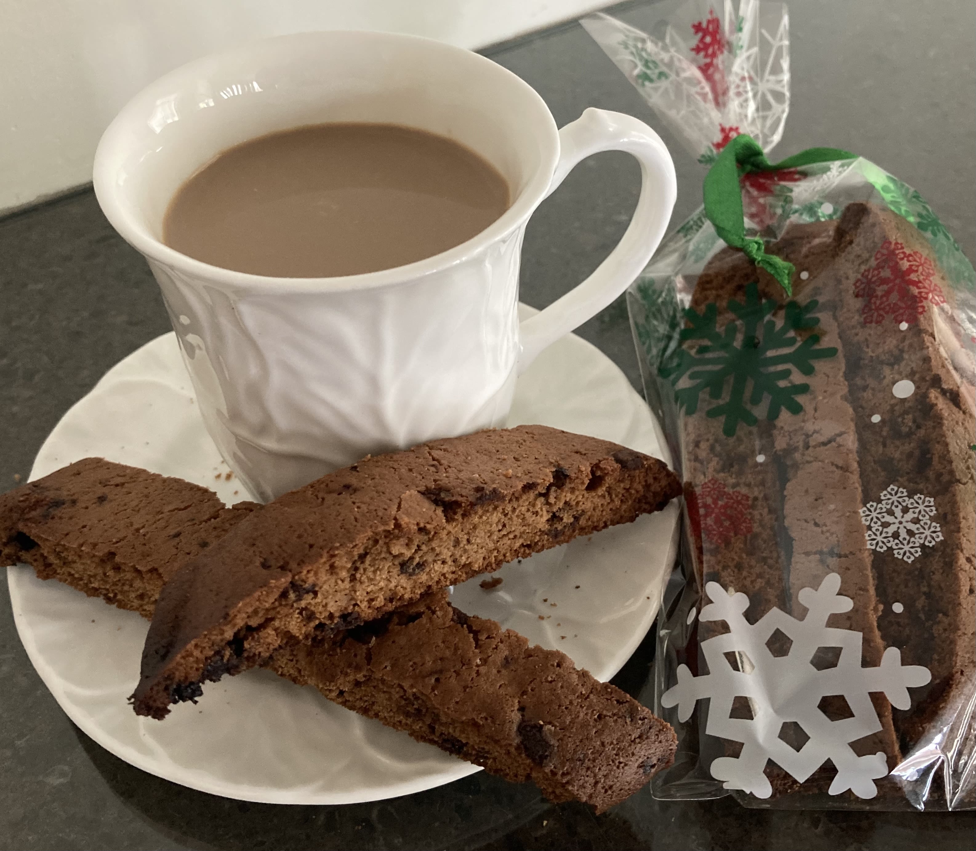 Mocha Cantucci (Biscotti) | bunch
