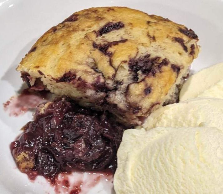 Cherry Self-Saucing pudding | bunch