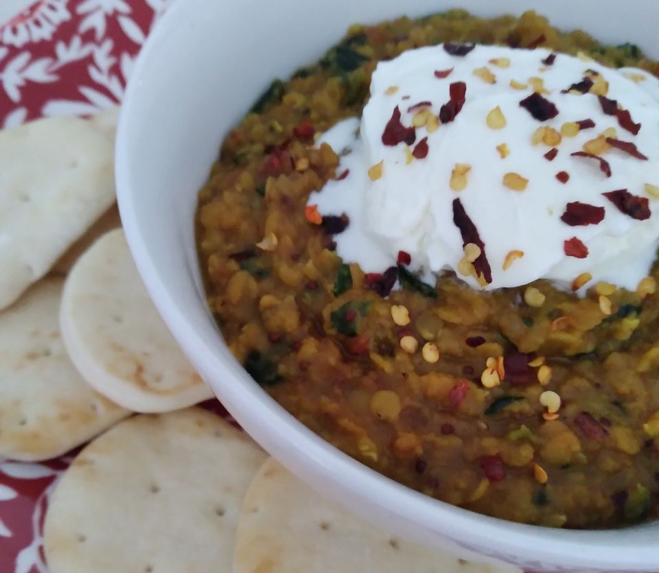 Indian Red Lentil & Spinach Dahl | bunch