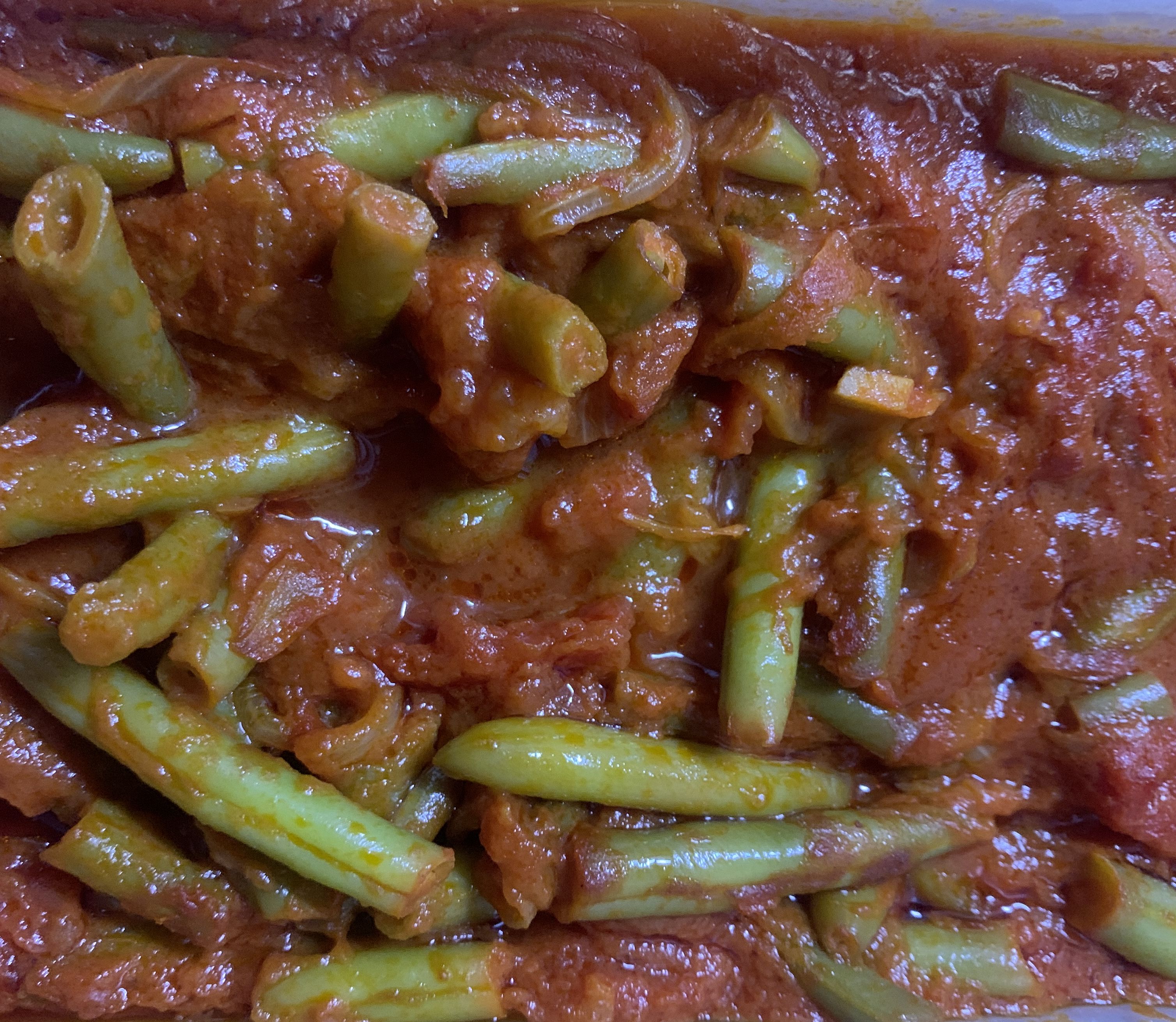 Green Beans and Tomato | bunch