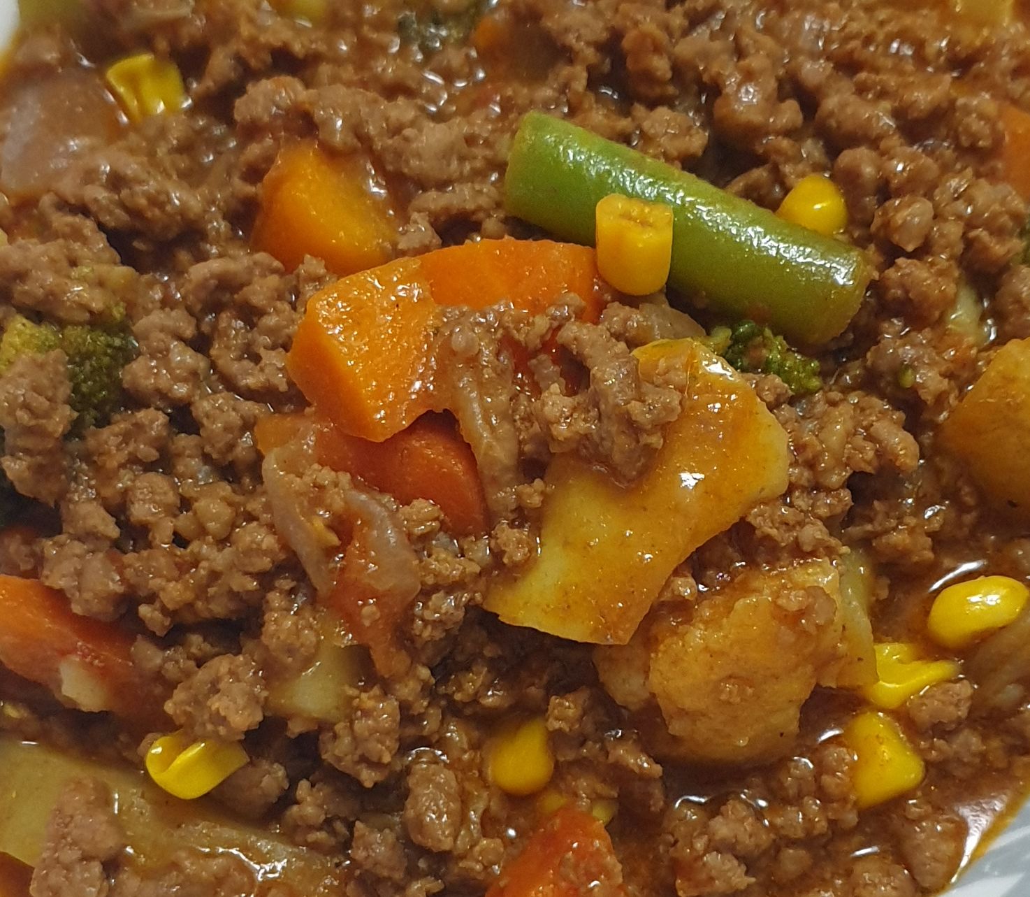Mince and Vegetables | bunch