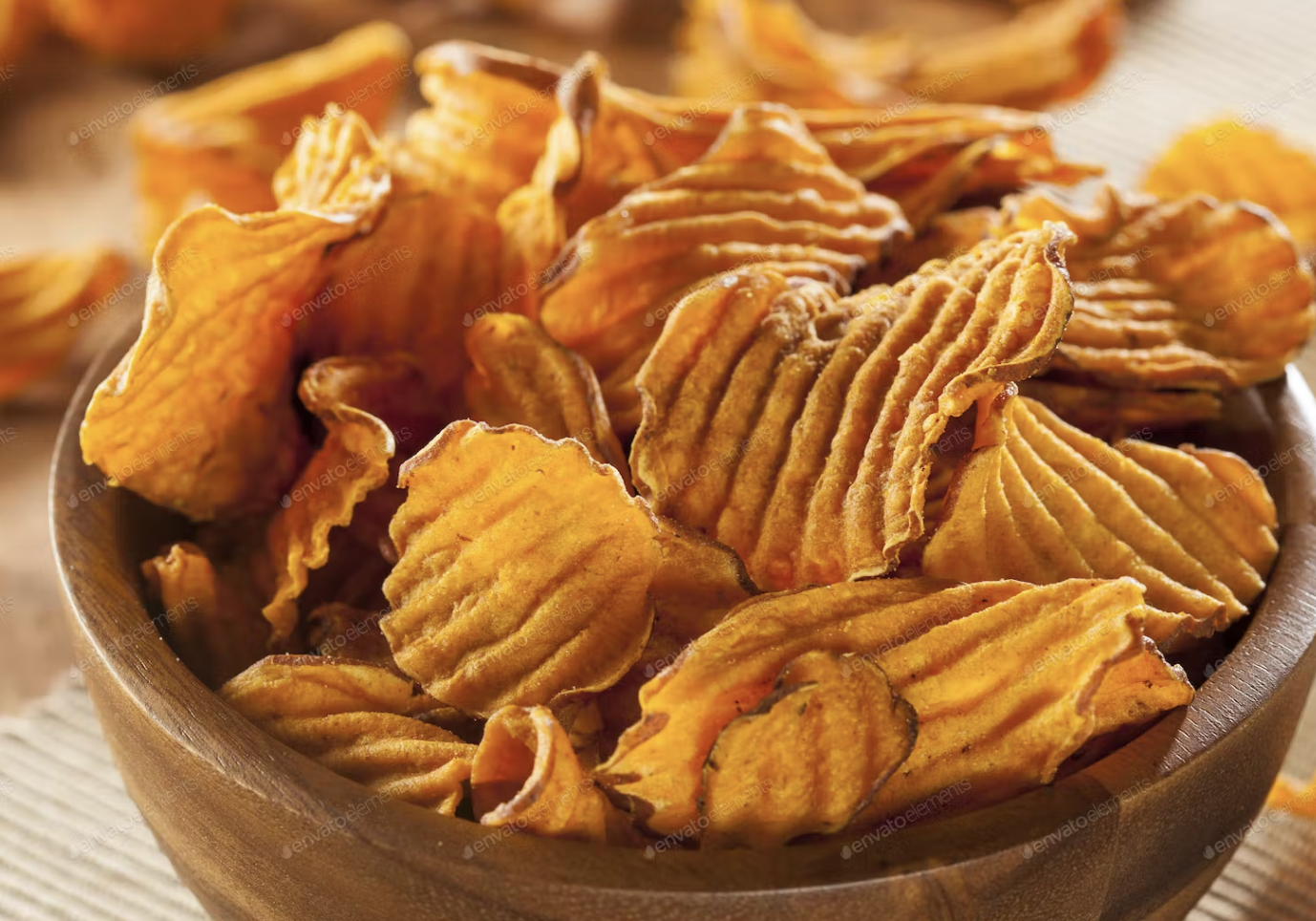 Sweet Potato Chips with Avocado Hemp Seed Mash | bunch