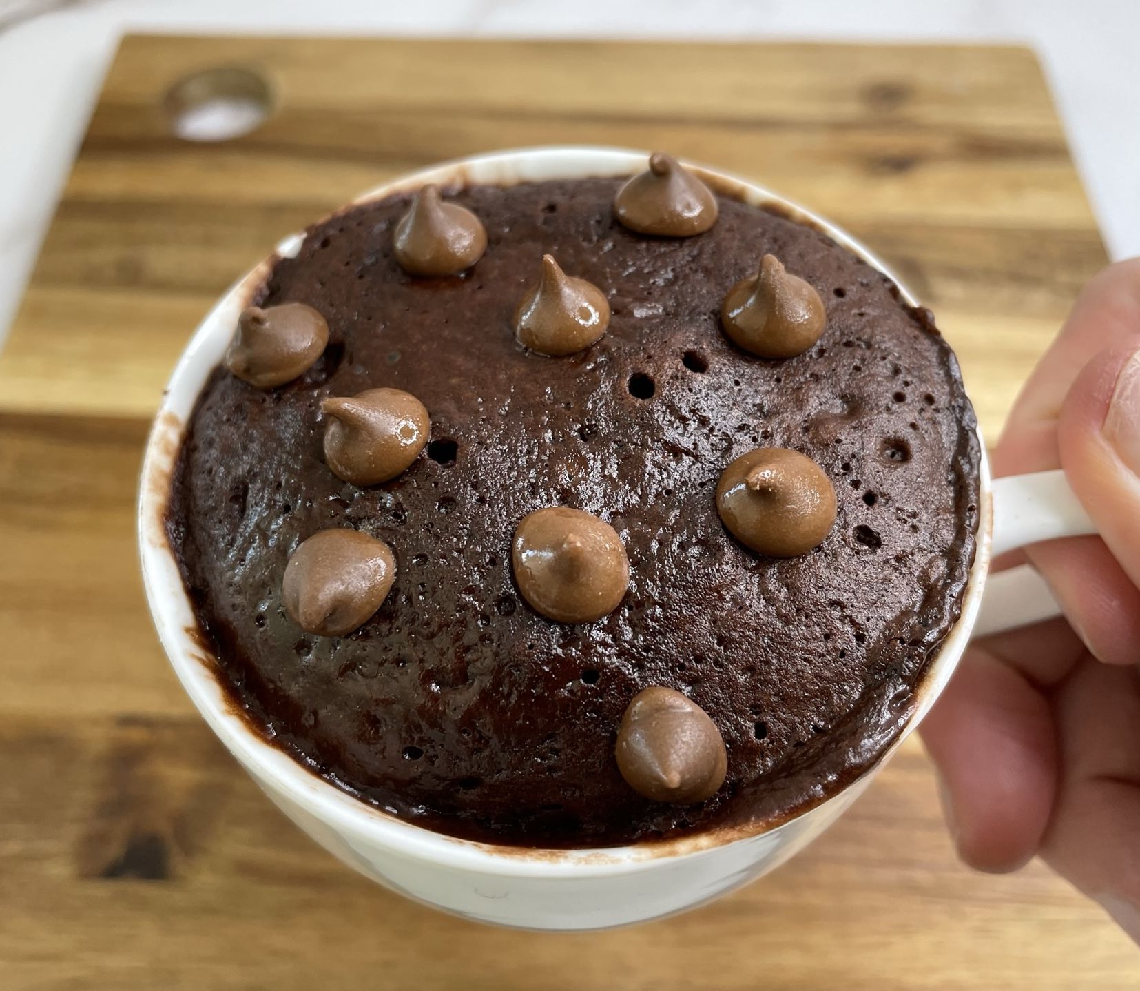 100 Calorie Chocolate Mug Cake | bunch