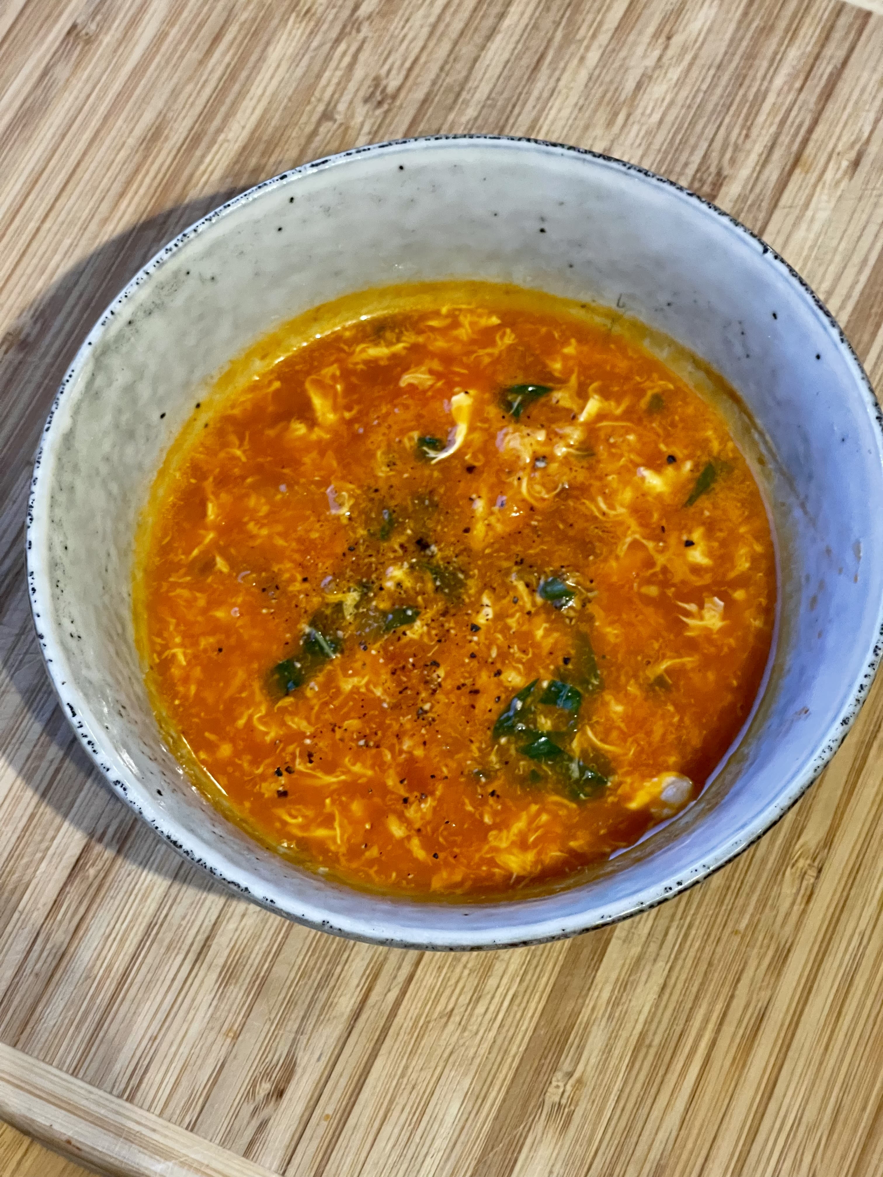Tomato Egg Drop Soup | bunch