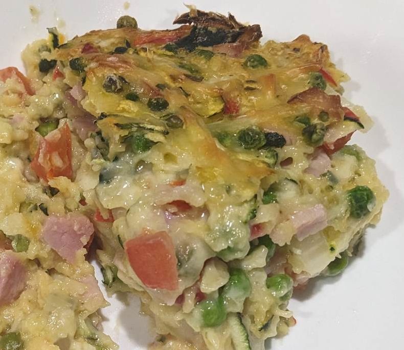 Vegetable and bacon bake | bunch