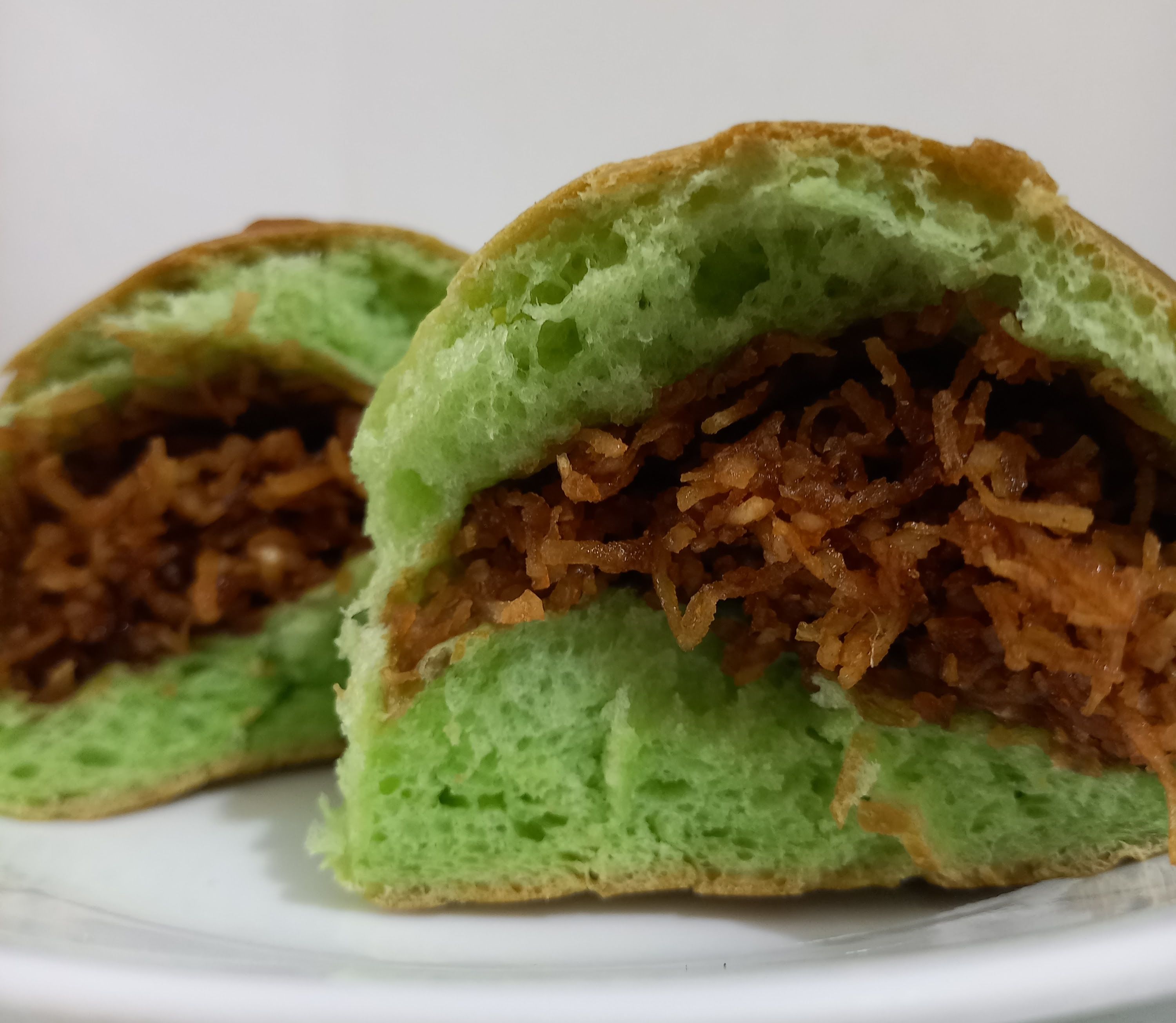 🌱Pandan and coconut buns🥥 | bunch