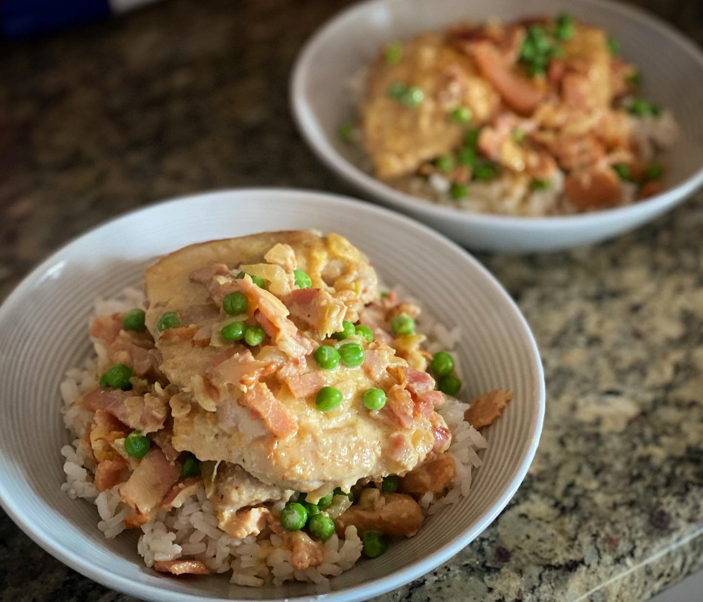 Creamy Chicken and Bacon with Rice | bunch
