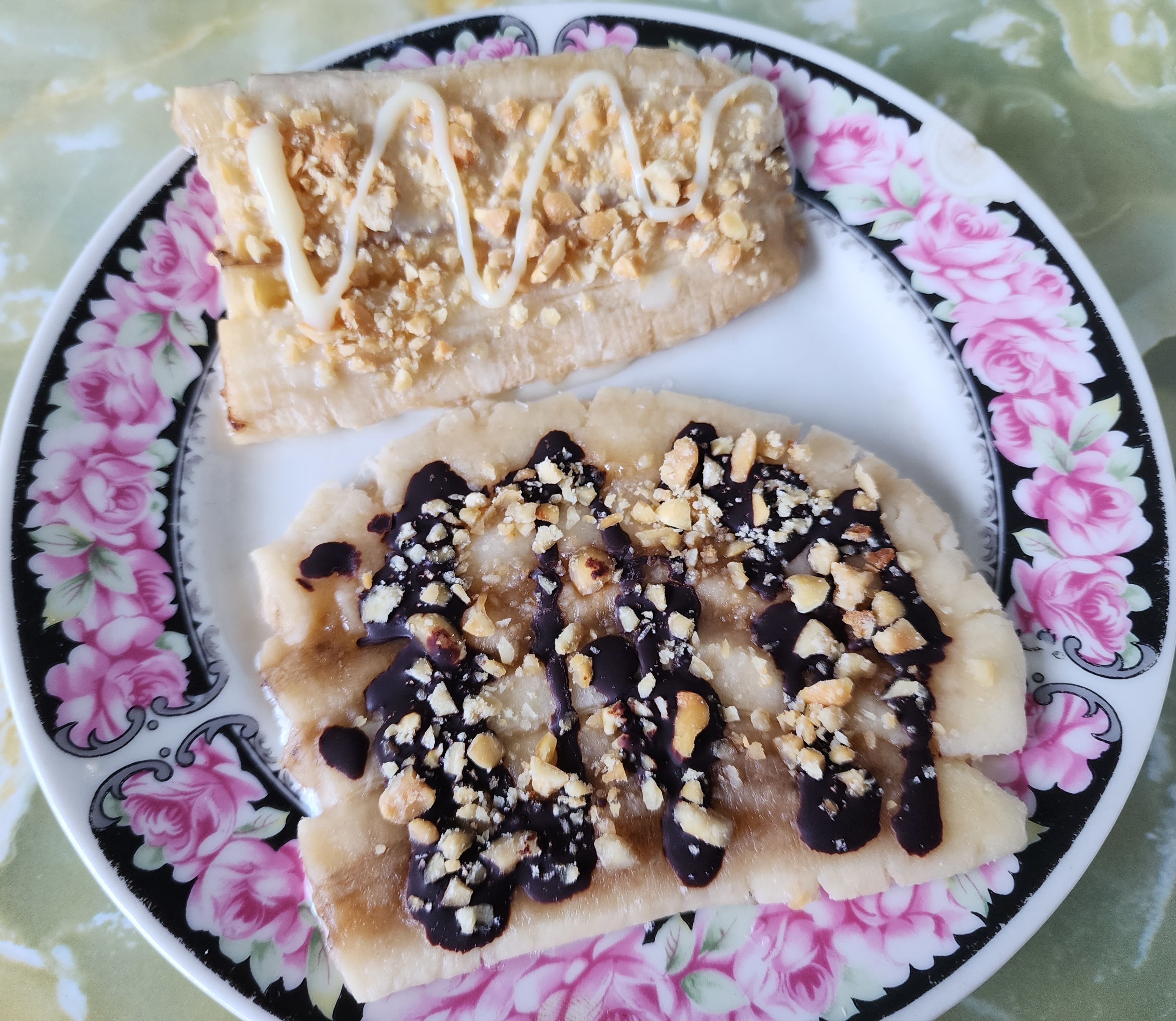 Frozen smashed banana | bunch