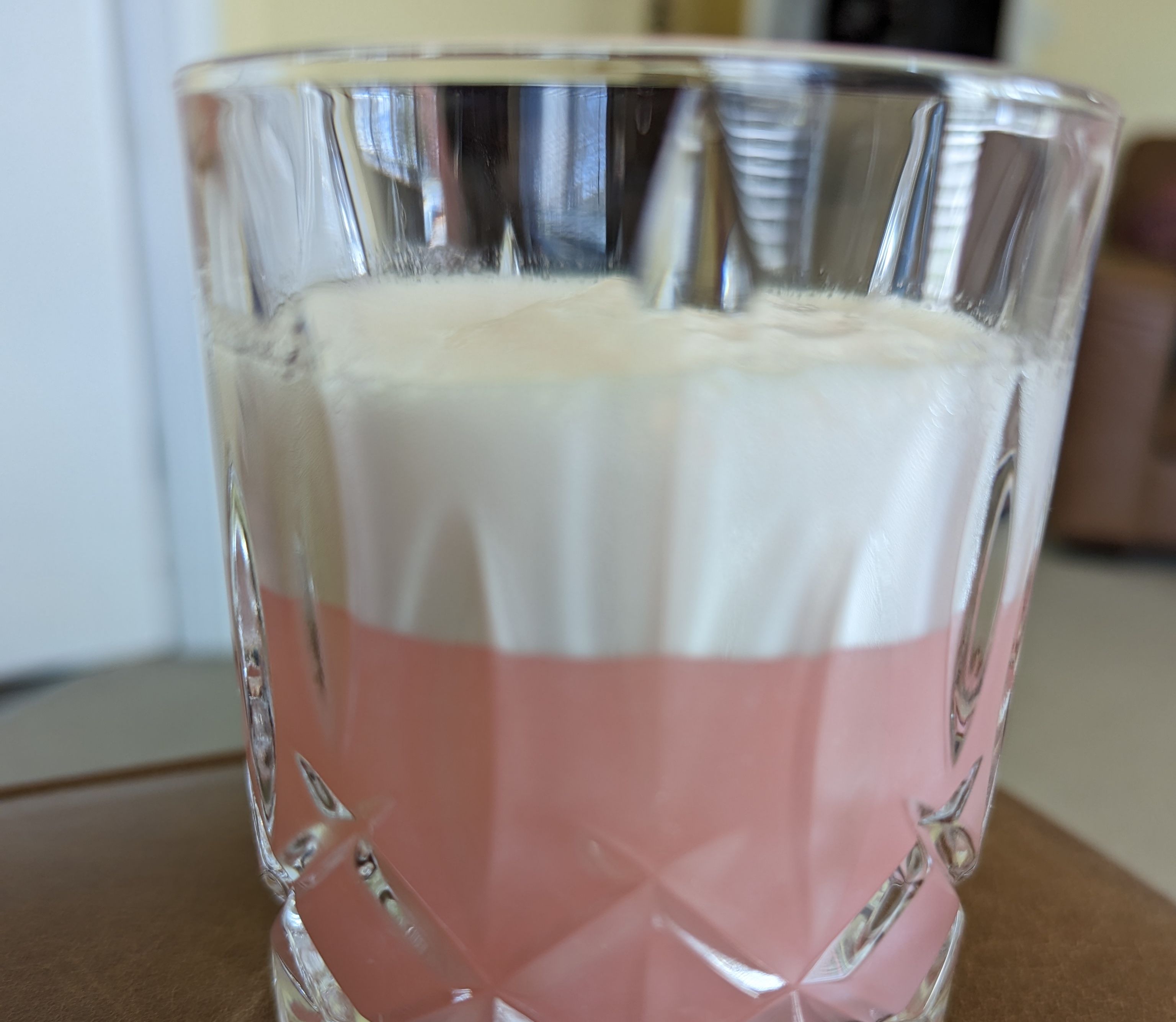 Gin and Rhubarb Syrup Sour | bunch