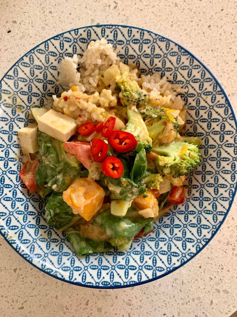 Green Vegetable Curry | bunch