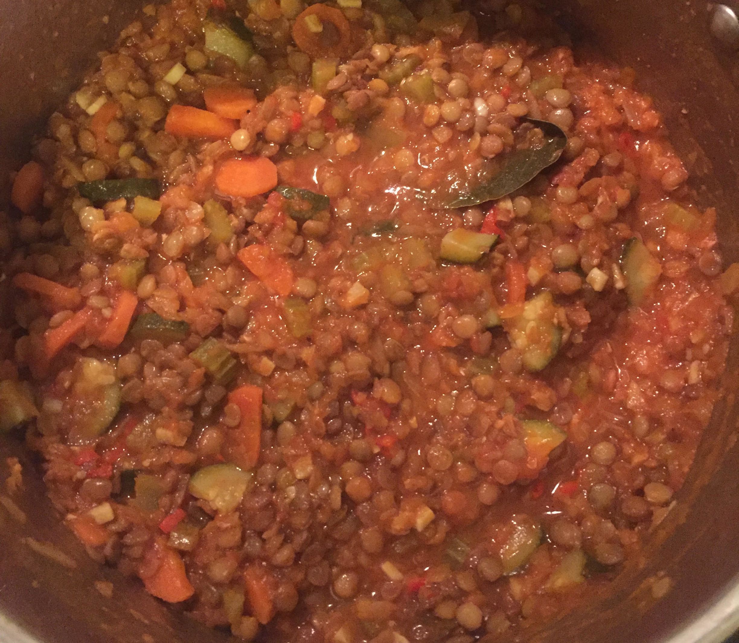 Greek style lentil soup | bunch