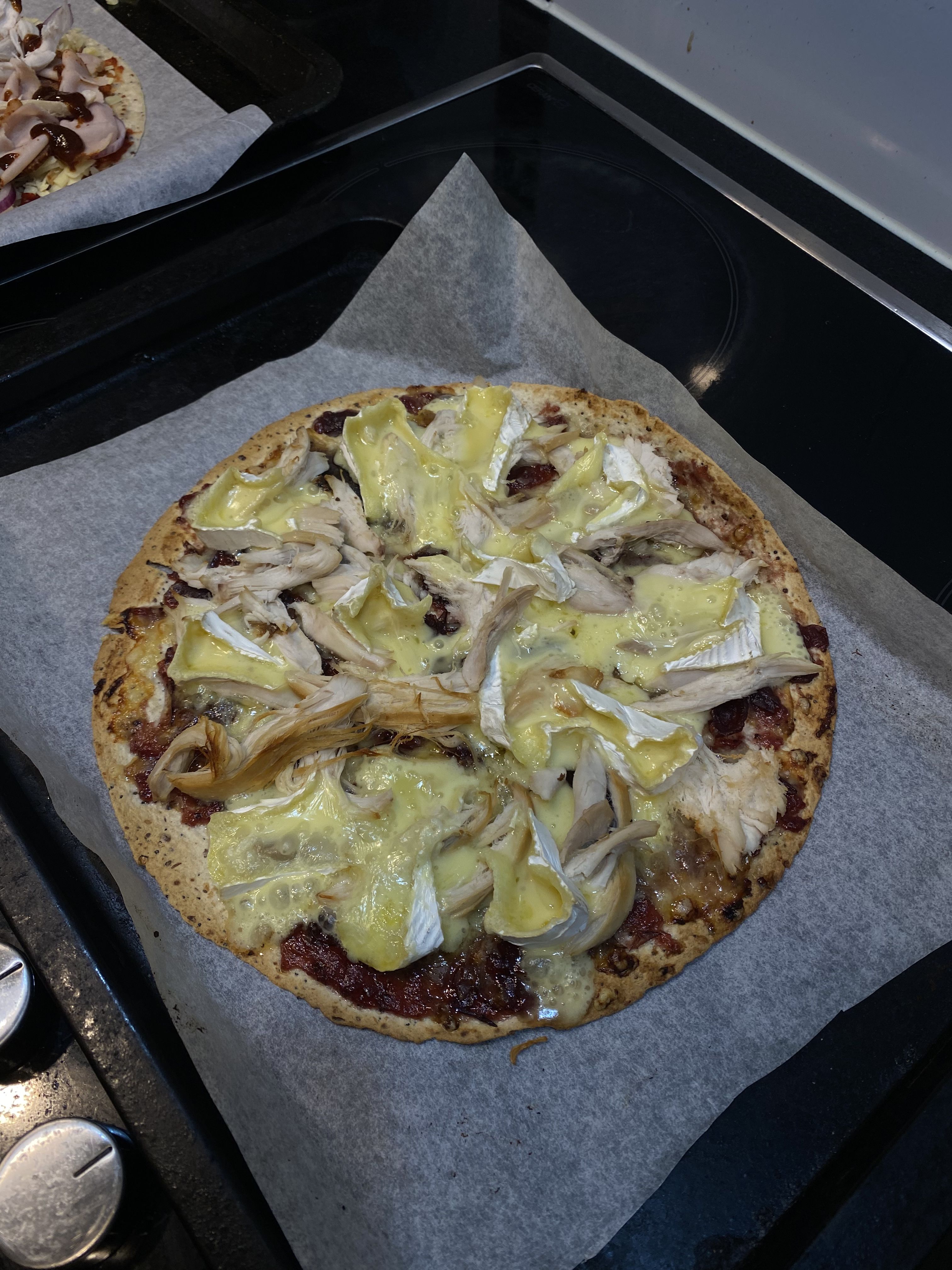 Chicken cranberry brie pizza | bunch