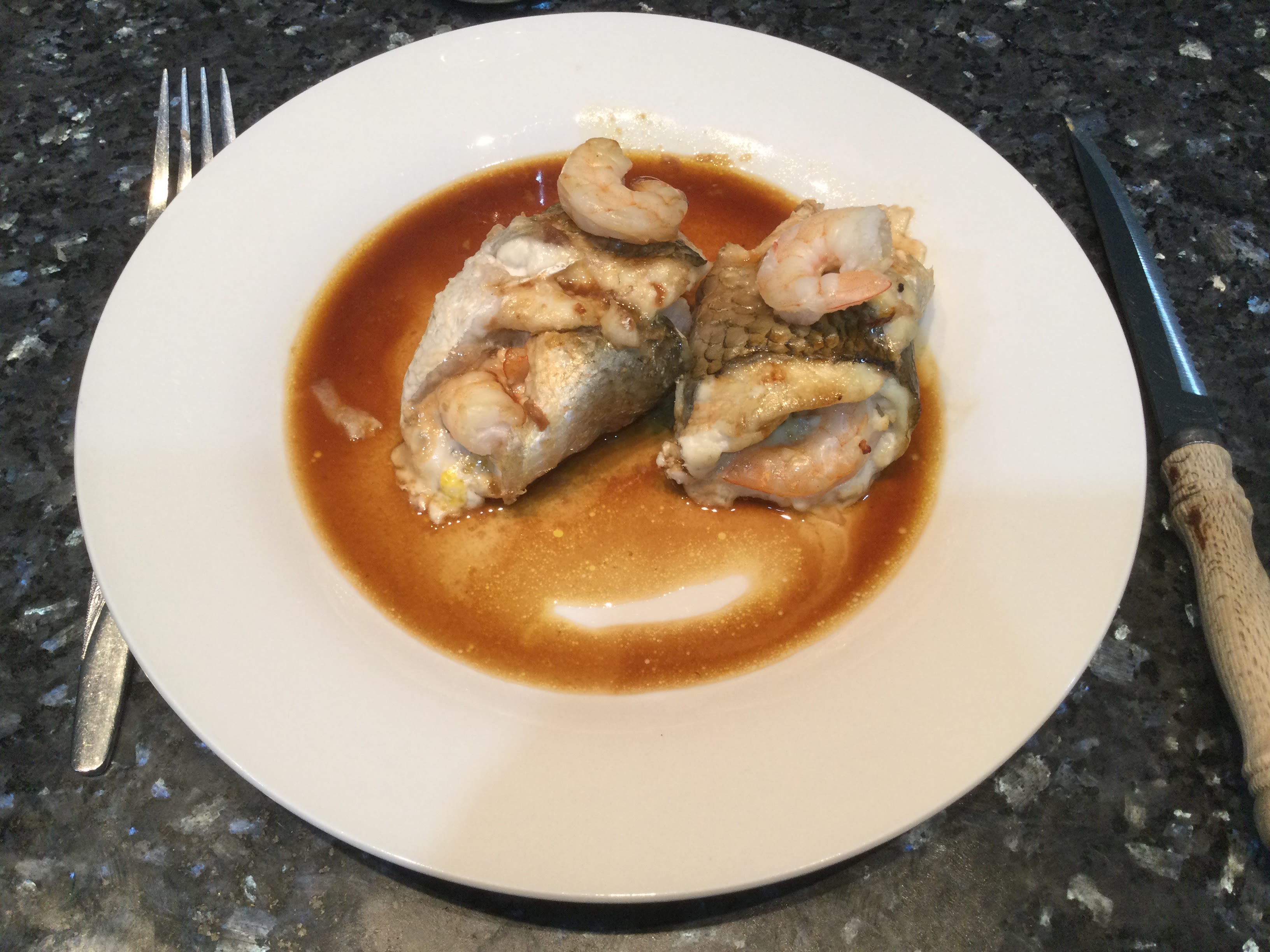 Fish with Prawns | bunch