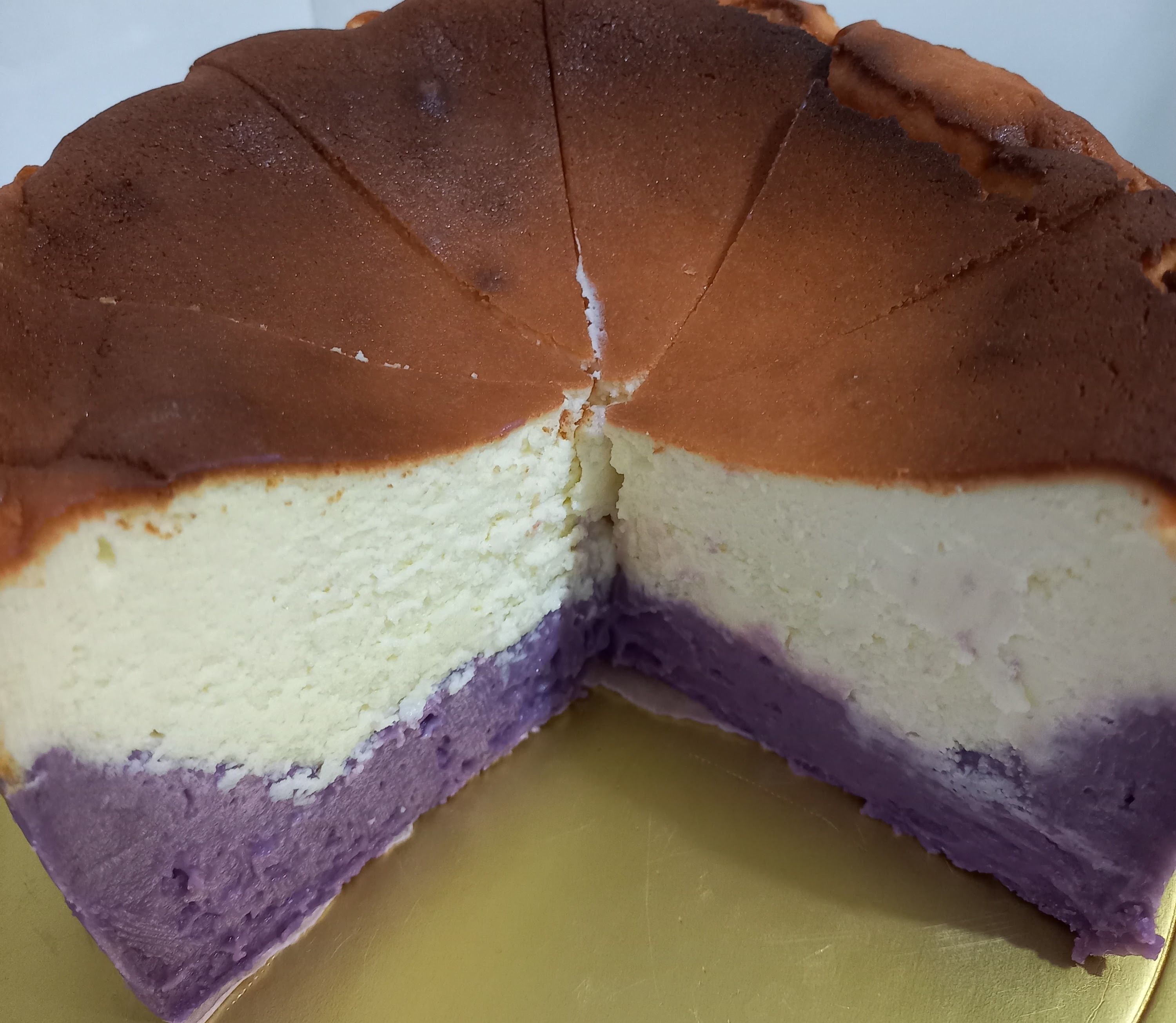 🍠 Taro Basque Cheesecake 🍠 | bunch