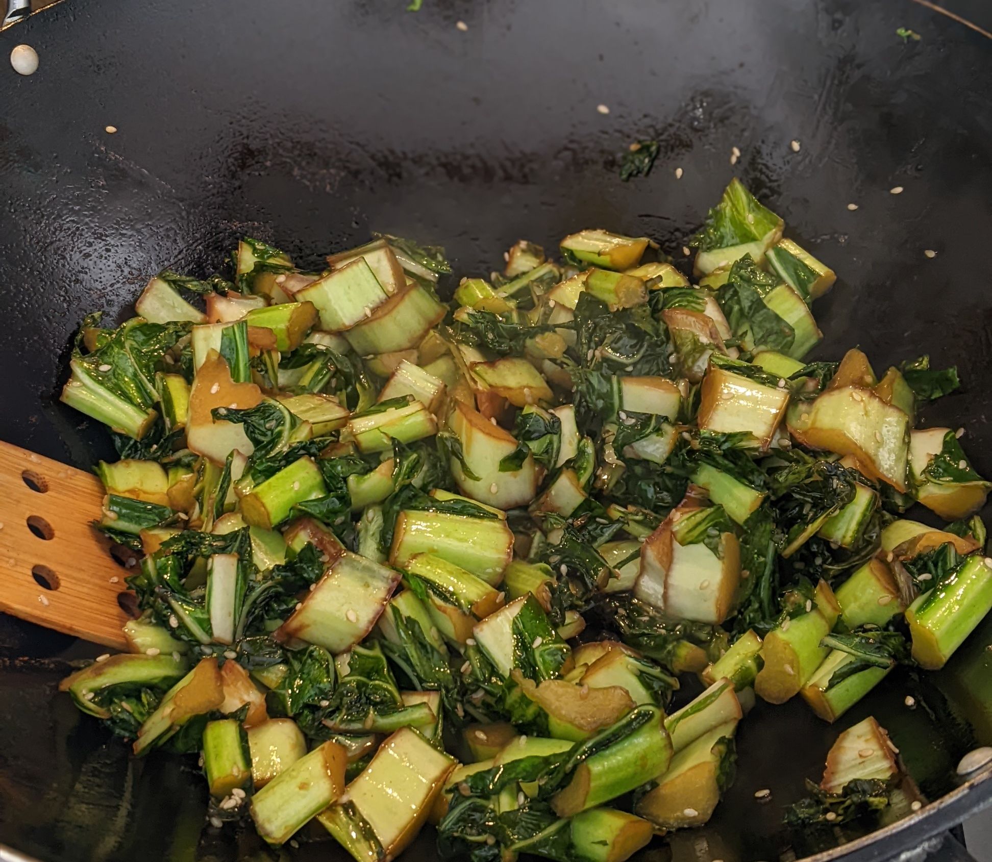 Cauliflower leaves stir fry | bunch
