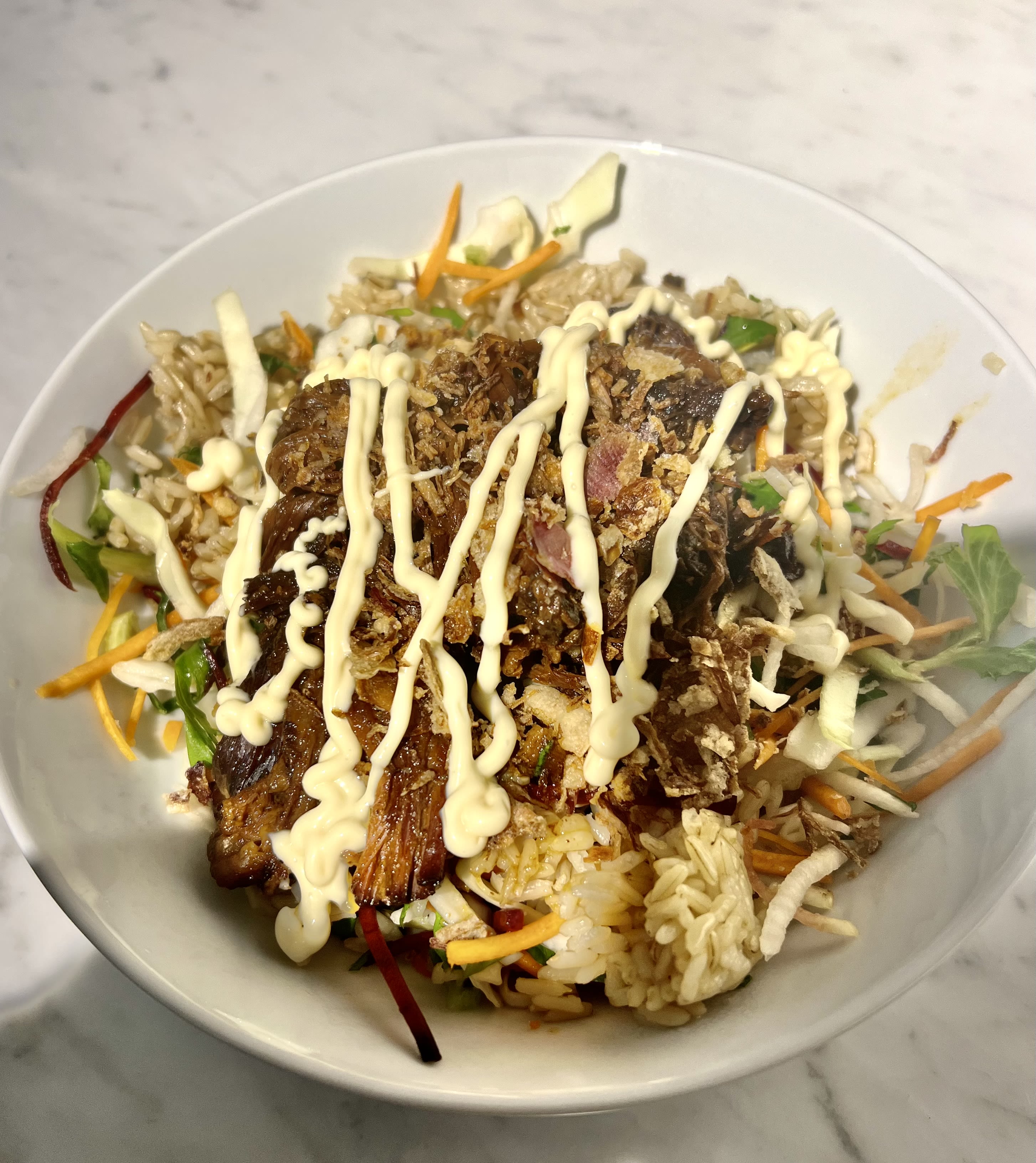 Slow cooked beef bowl | bunch