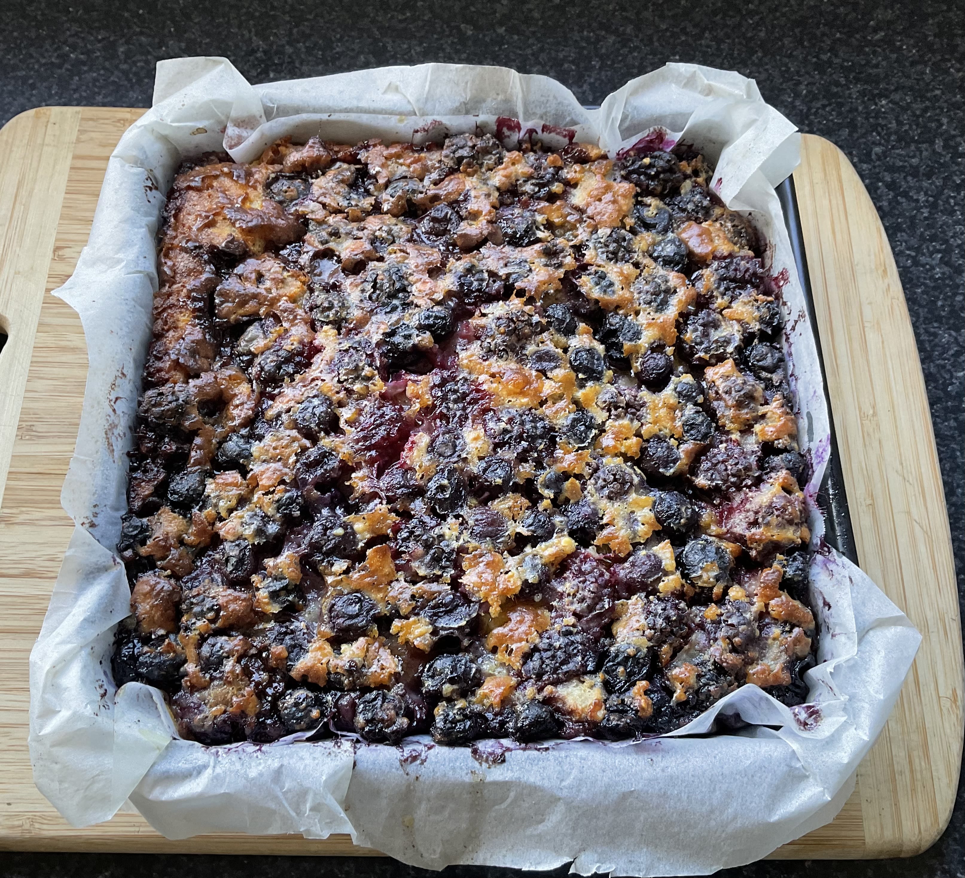 Berry Pudding Slice | bunch