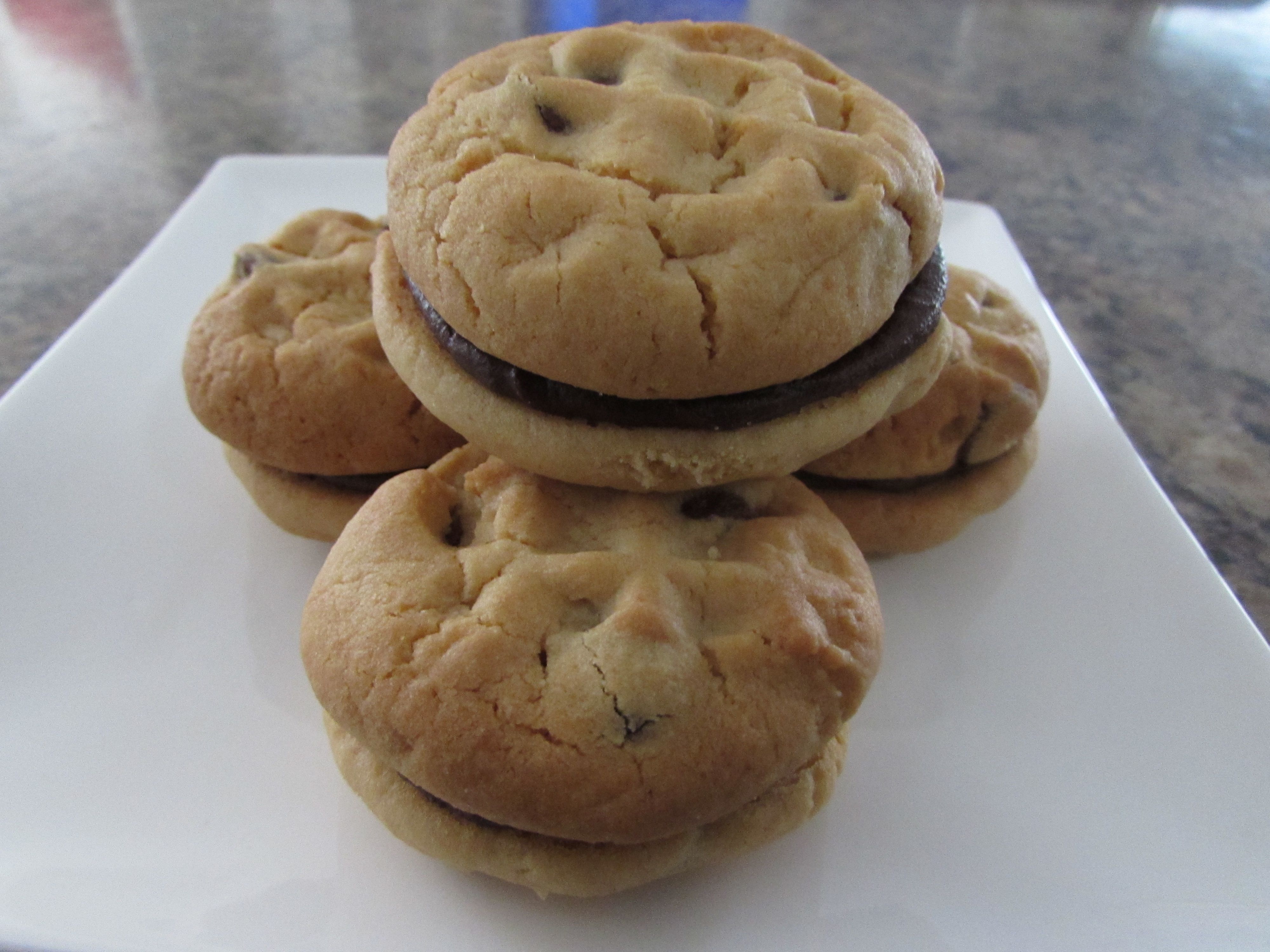 Peanut Butter and Choc Chip Cream Biscuits | bunch