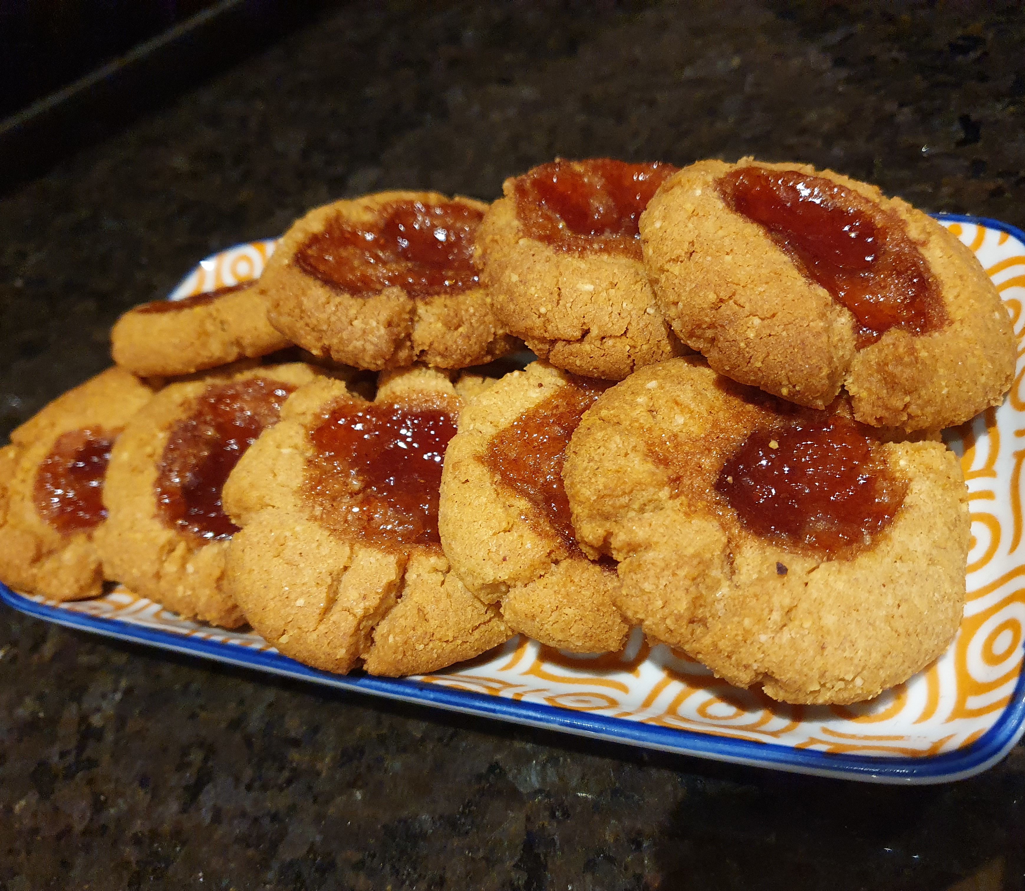 Peanut Butter and Jam Drops | bunch