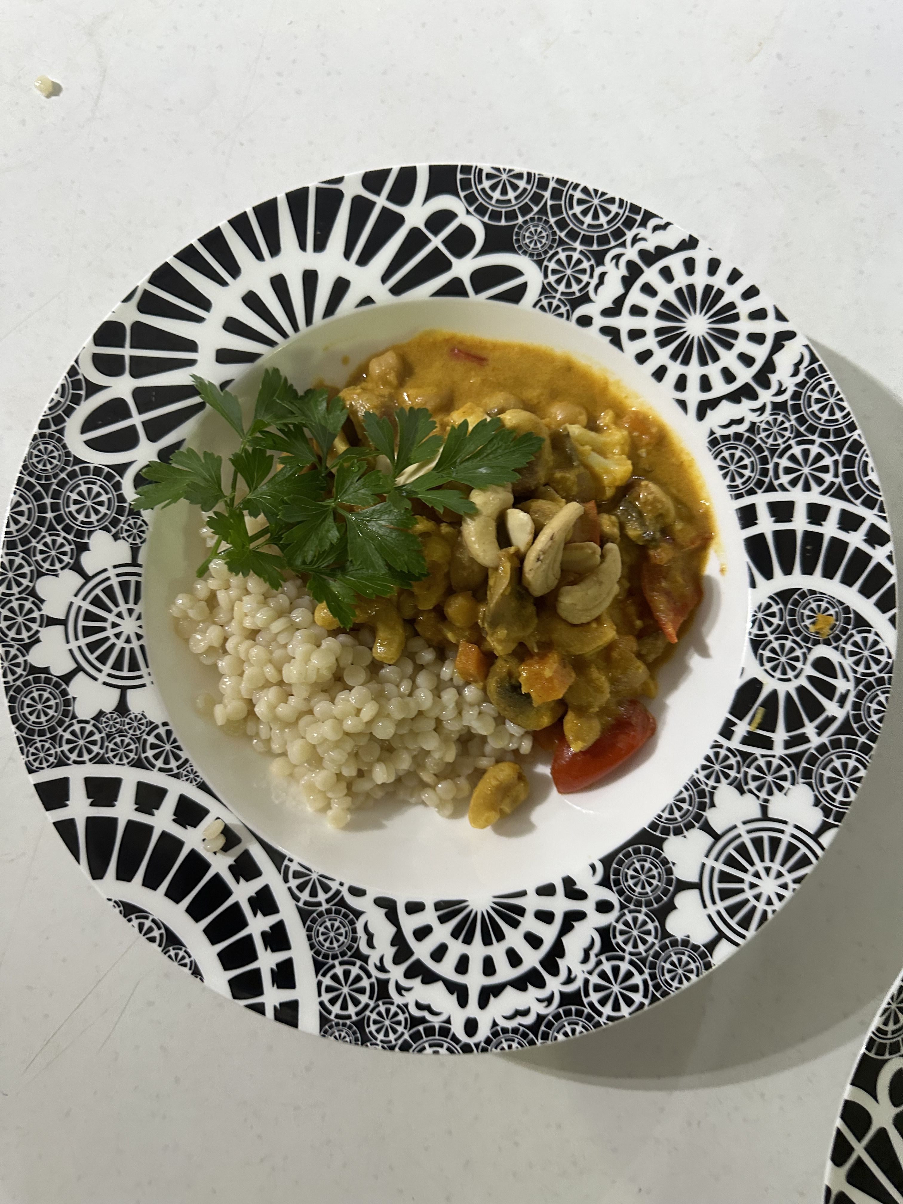 Chickpea and Cashew Nut Curry | bunch