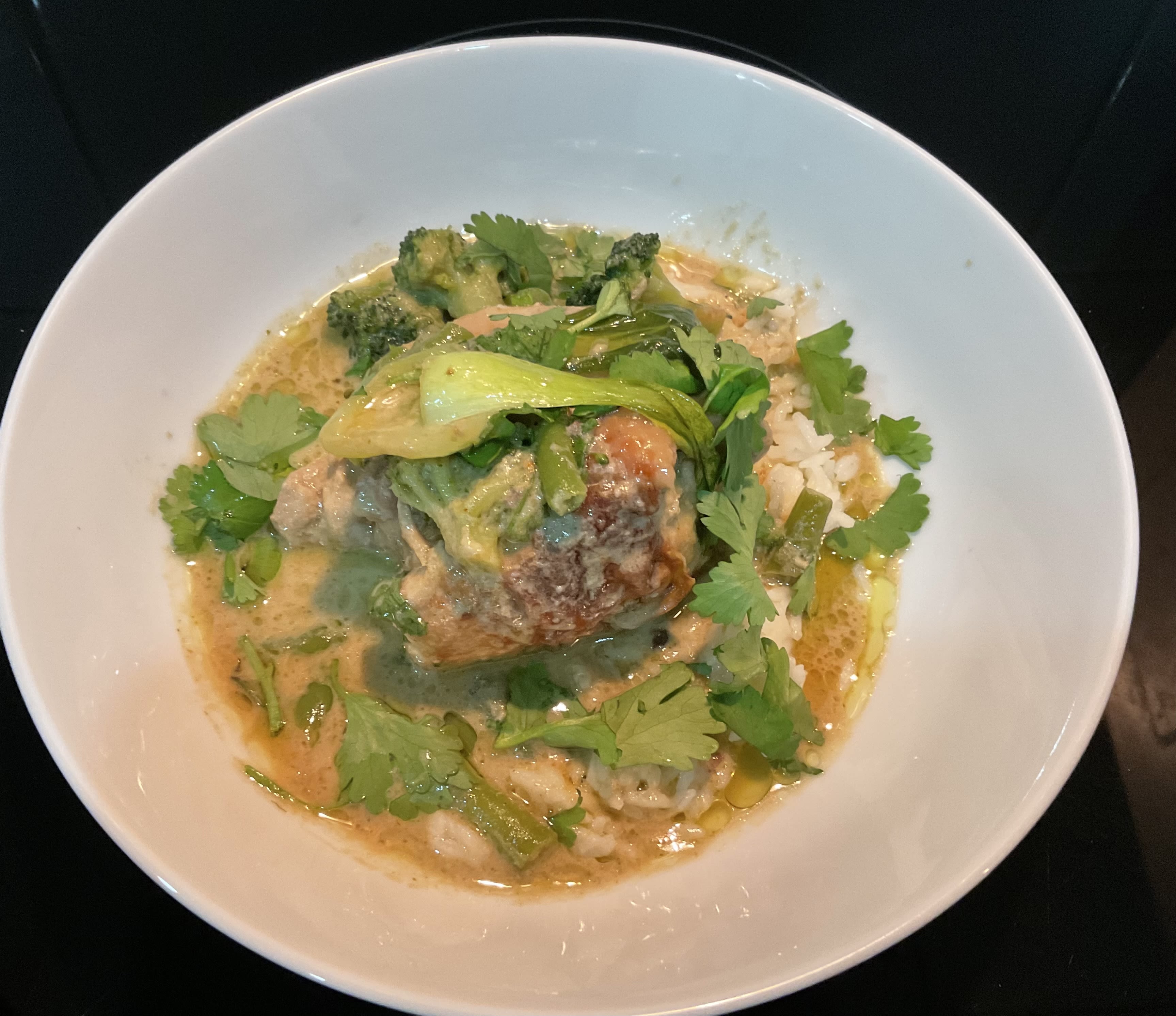 Baked Green Chicken Curry | bunch